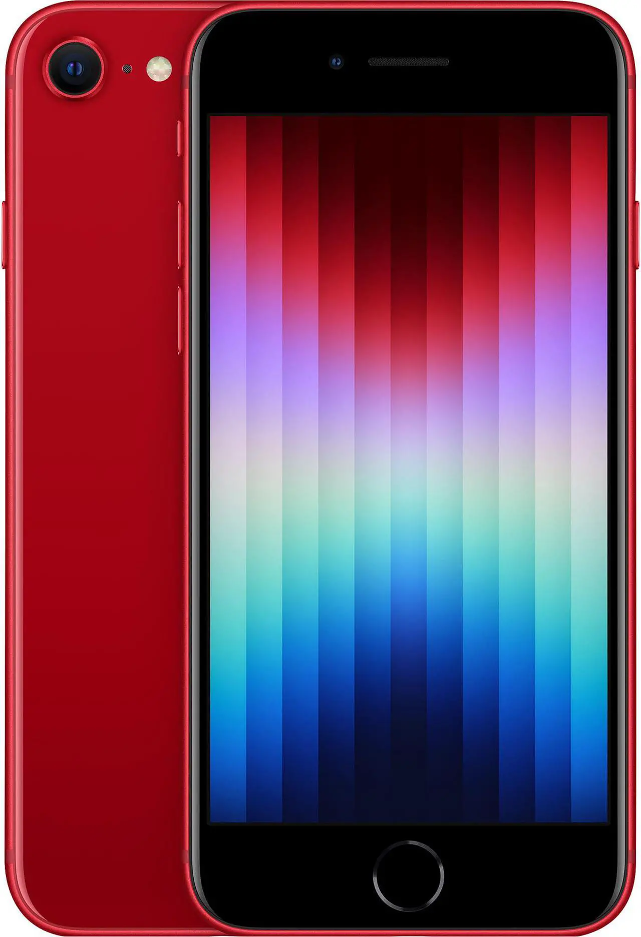 Apple iPhone SE (2022) MMXE3LL/A 5G GSM/CDMA Cell Phone 4.7" Red 256GB ...