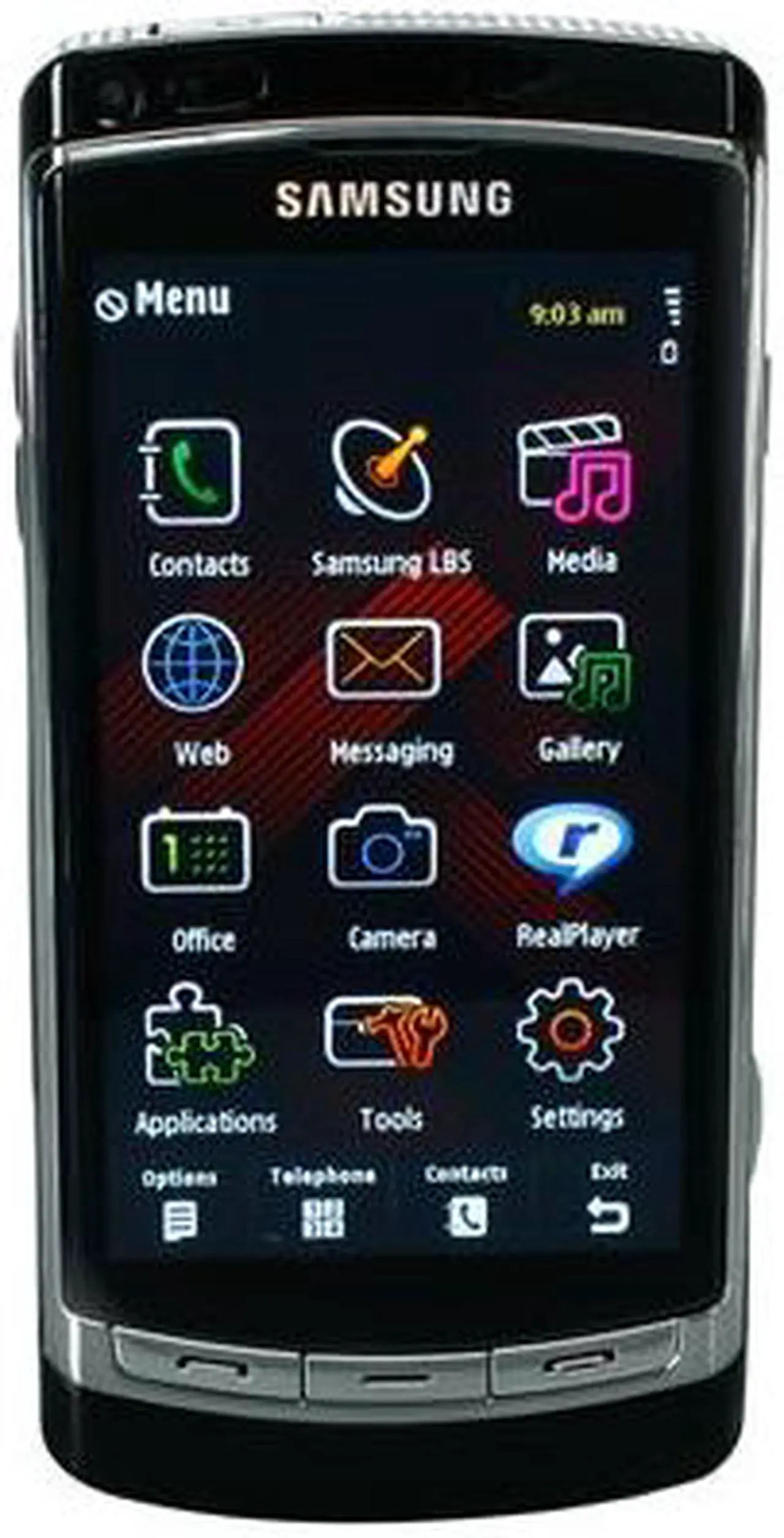 Samsung Omnia HD Black Unlocked GSM Smart Phone with Wi-Fi / GPS / 8GB ...