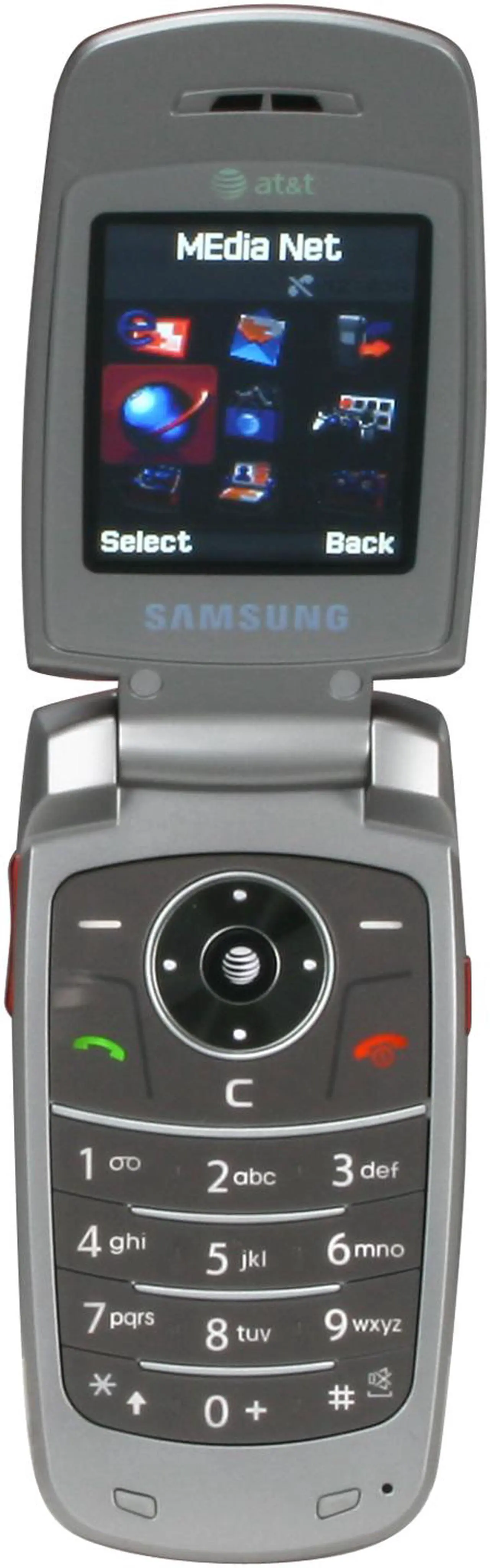 Samsung A437 Red Unlocked GSM Flip Phone with Speakerphone - Newegg.com