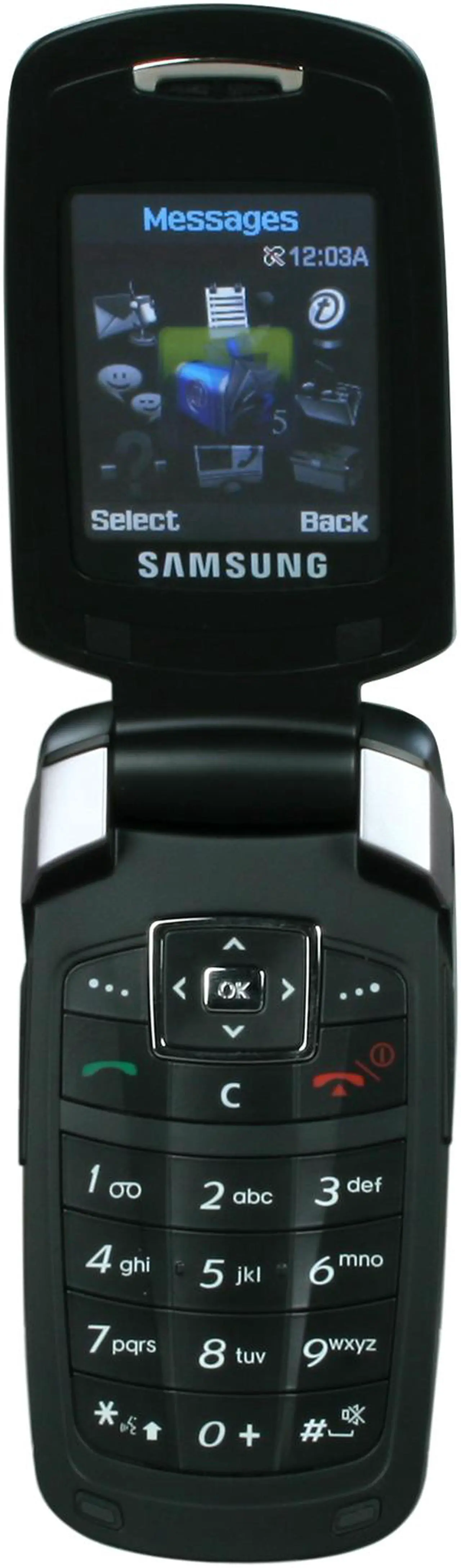 Samsung SGH-T619 Unlocked GSM Flip Phone with 1.3 MP Camera 1.9" Gray ...