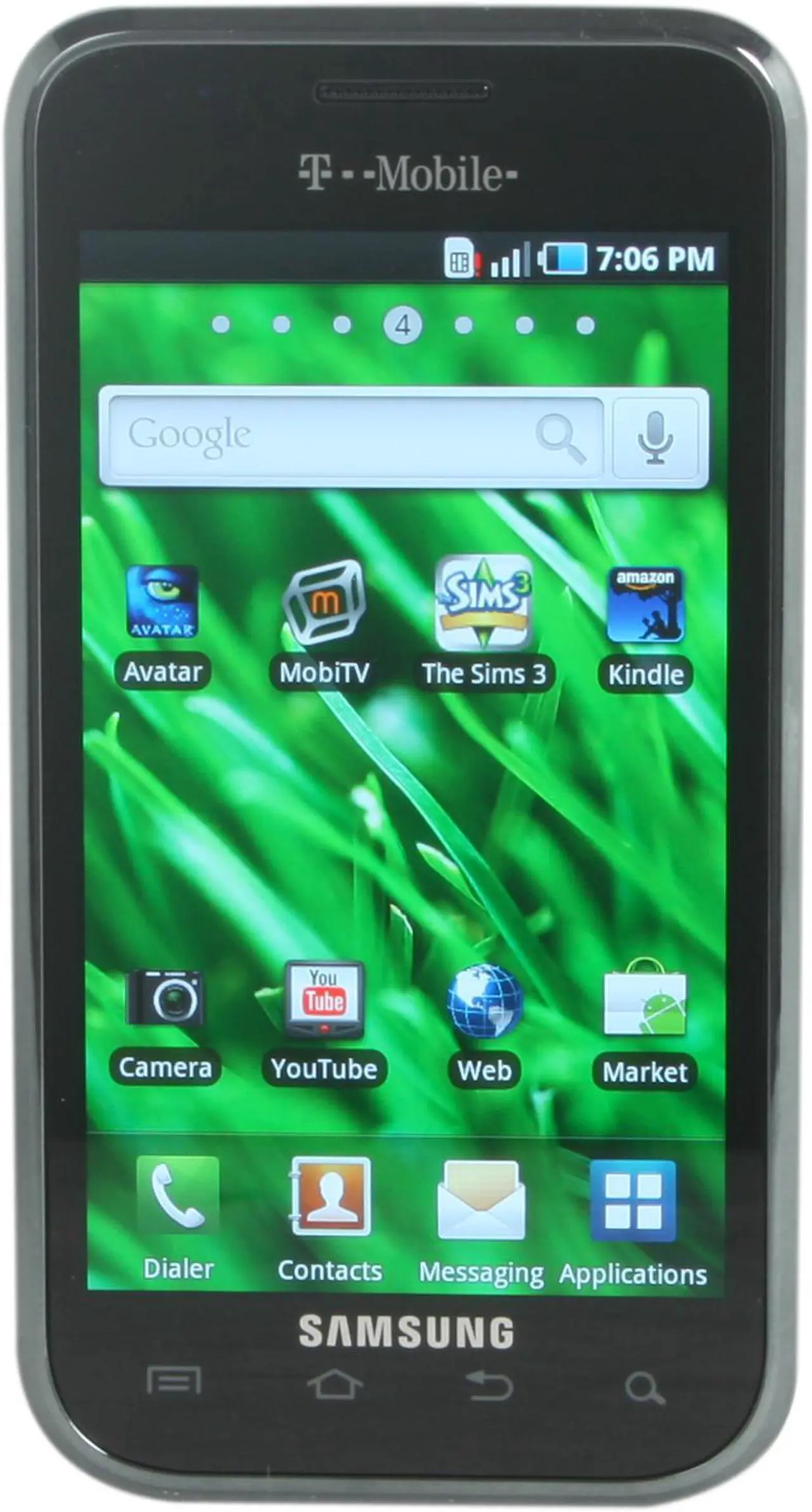 Samsung Vibrant Black 3G Smart Phone w/ 5.0MP Camera, Auto Focus / Wi ...