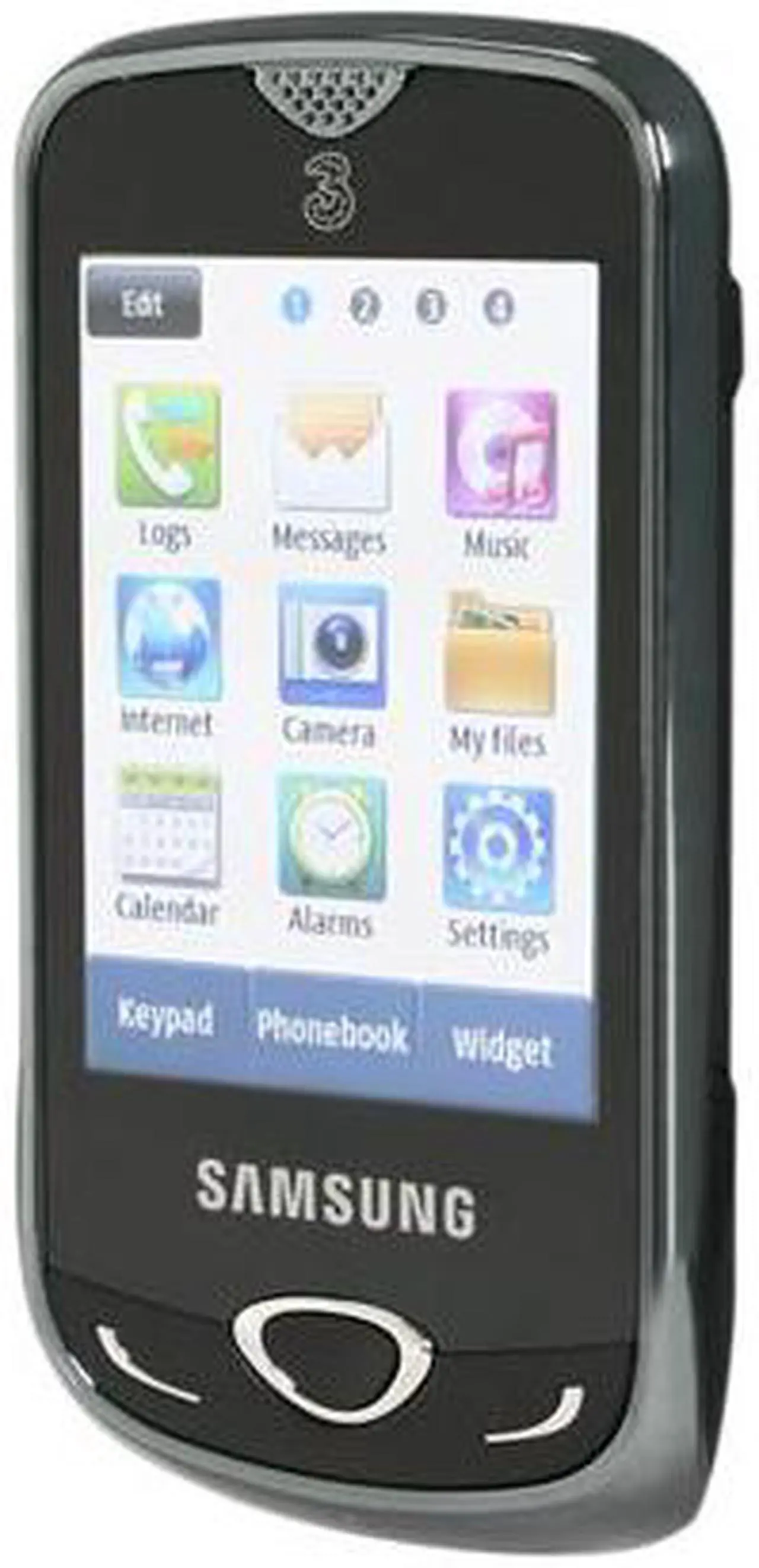 Samsung Black Unlocked GSM Touch Screen Phone w/ 2.6" Touch Screen ...