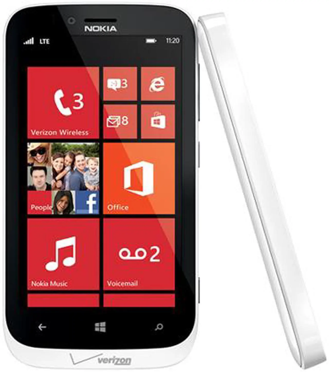 Nokia Lumia 822 GSM Unlocked + Verizon CDMA 4G LTE Windows Phone 4.3 ...