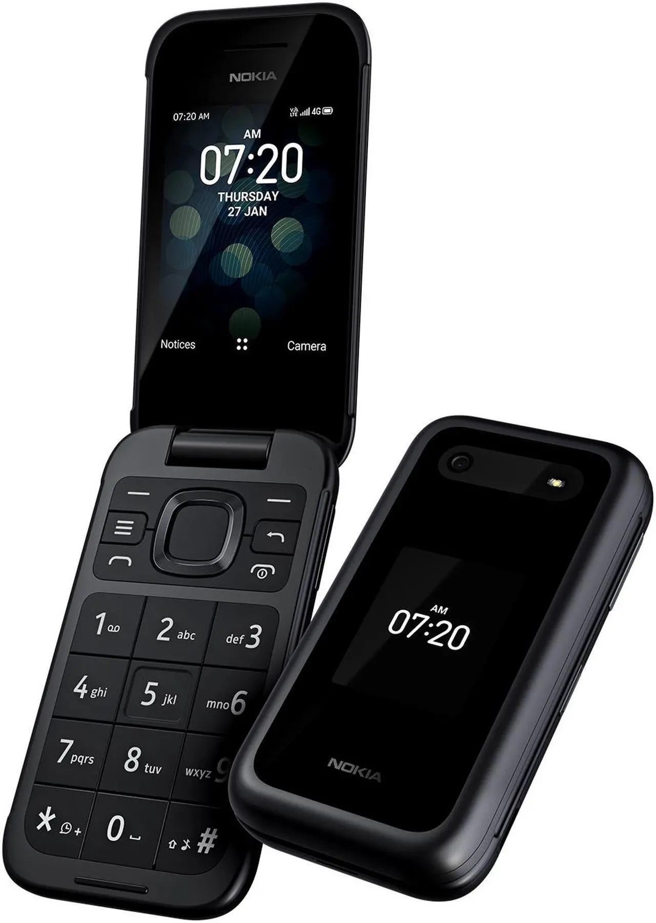 Nokia 2780 Flip TA-1420 GSM / Verizon Unlocked, Black - Newegg.com