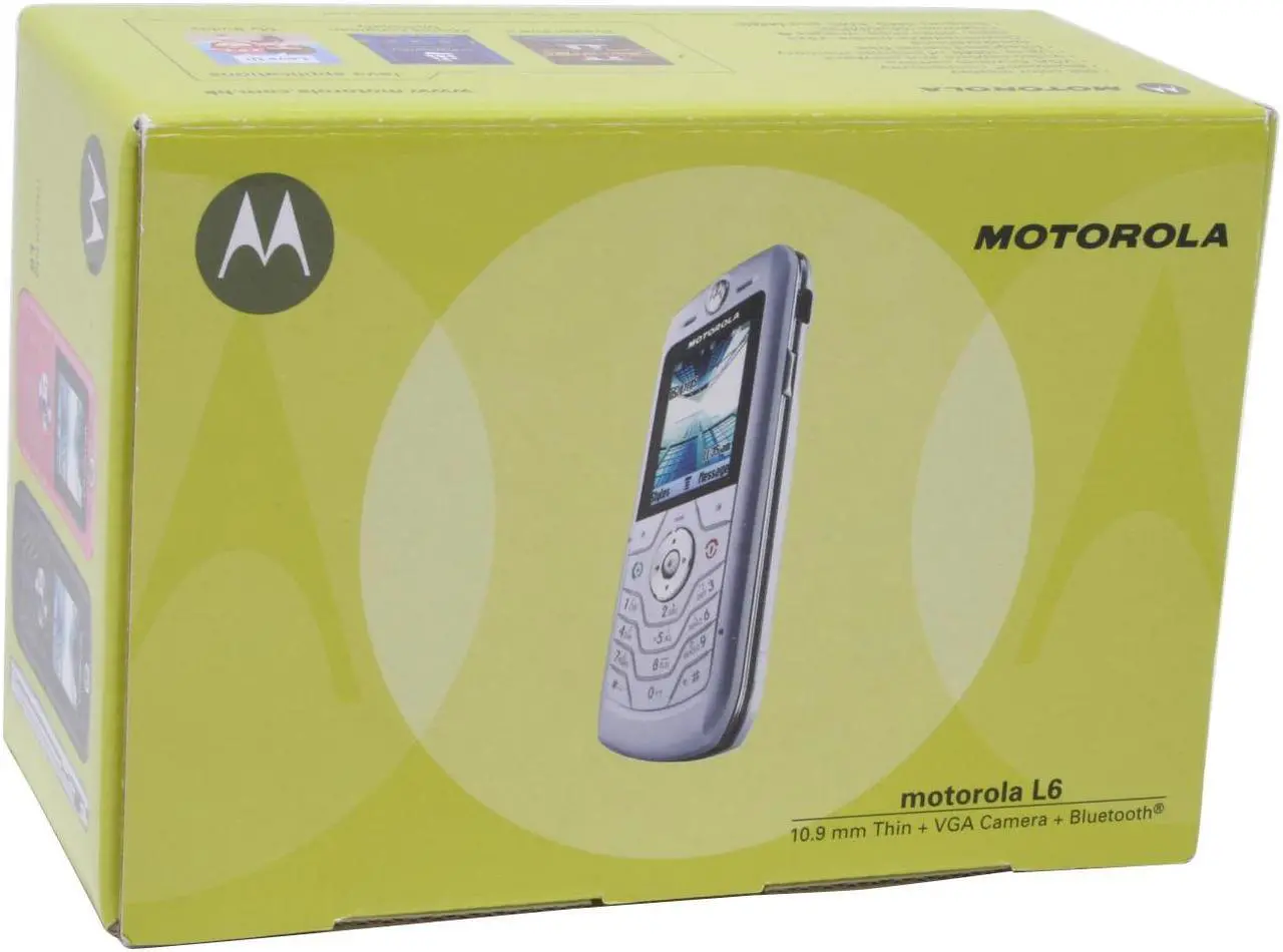 Motorola L6 Unlocked Cell Phone 2.0" Black - Newegg.com