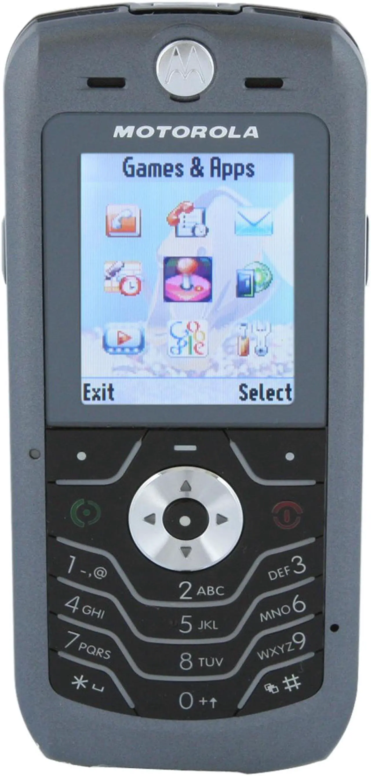 Motorola SLVR Gun Metal unlocked GSM Bar phone with stylish design (L6i ...