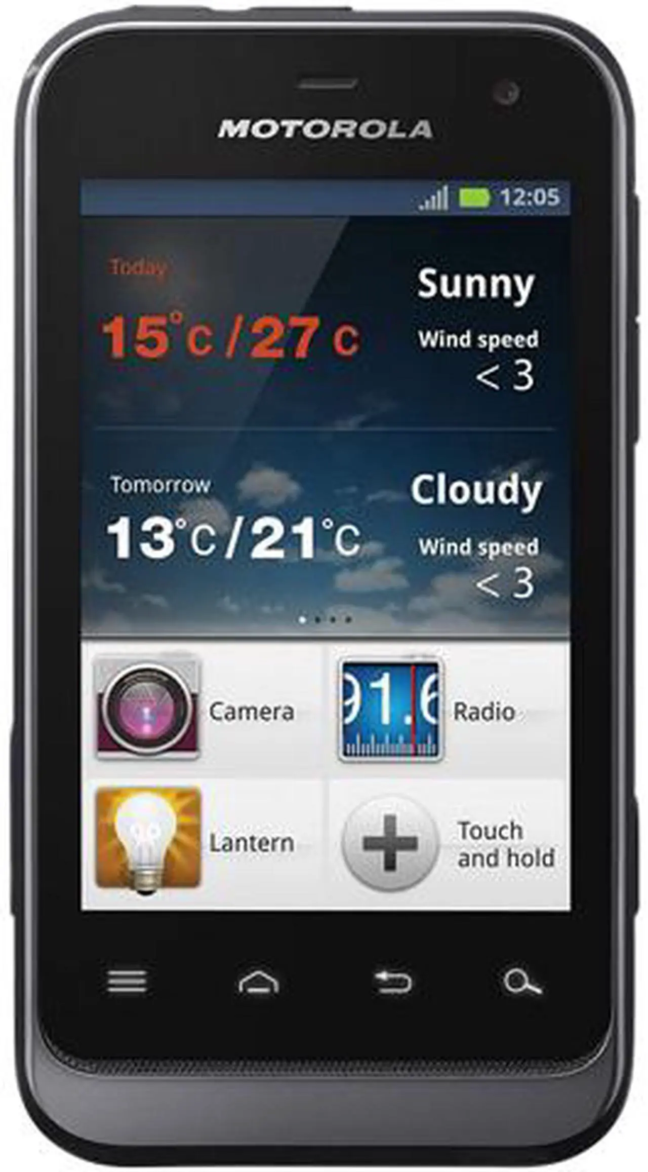 Motorola Defy Mini XT320 Unlocked GSM Android Cell Phone 3.2" Black 512 ...