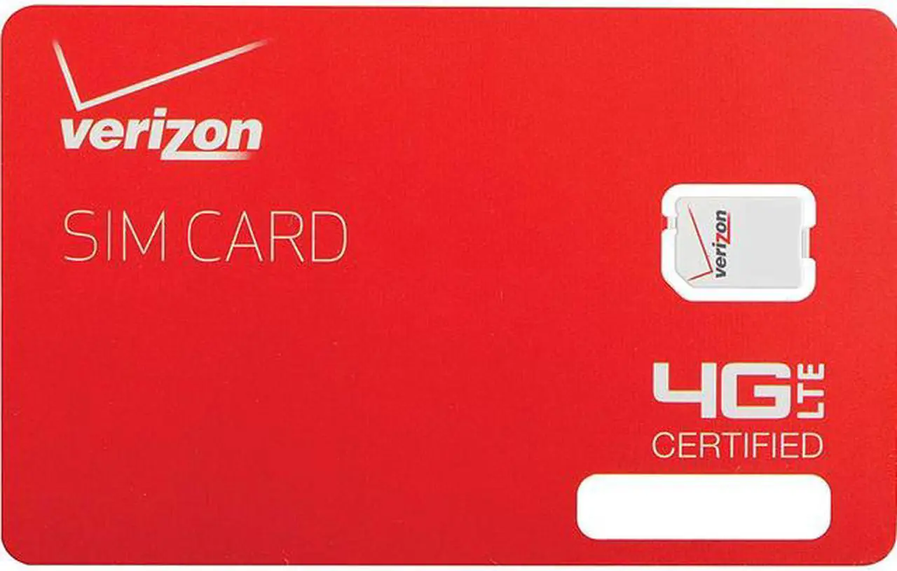 Verizon 4G LTE 3FF MICRO SIM Card, DFILLSIM3FF-D-D - Newegg.com