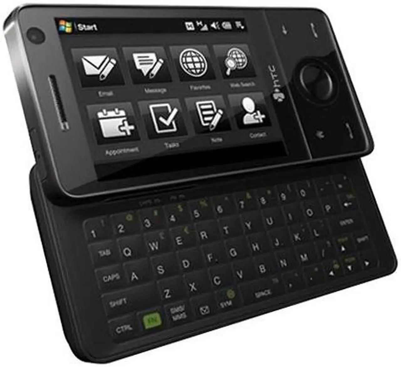 HTC FUZE Unlocked Cell Phone AT&T Package 2.8" Black ROM: 512MB / RAM ...