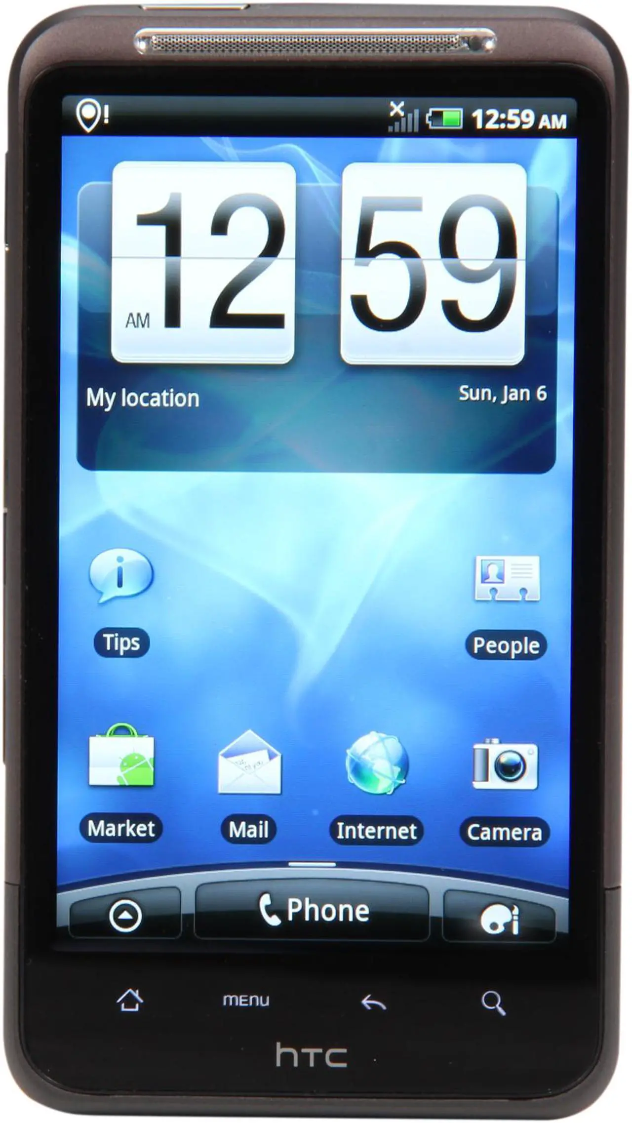 HTC Inspire 4G Black 3G Unlocked Cell Phone w/ Android OS / 4.3" Touch ...