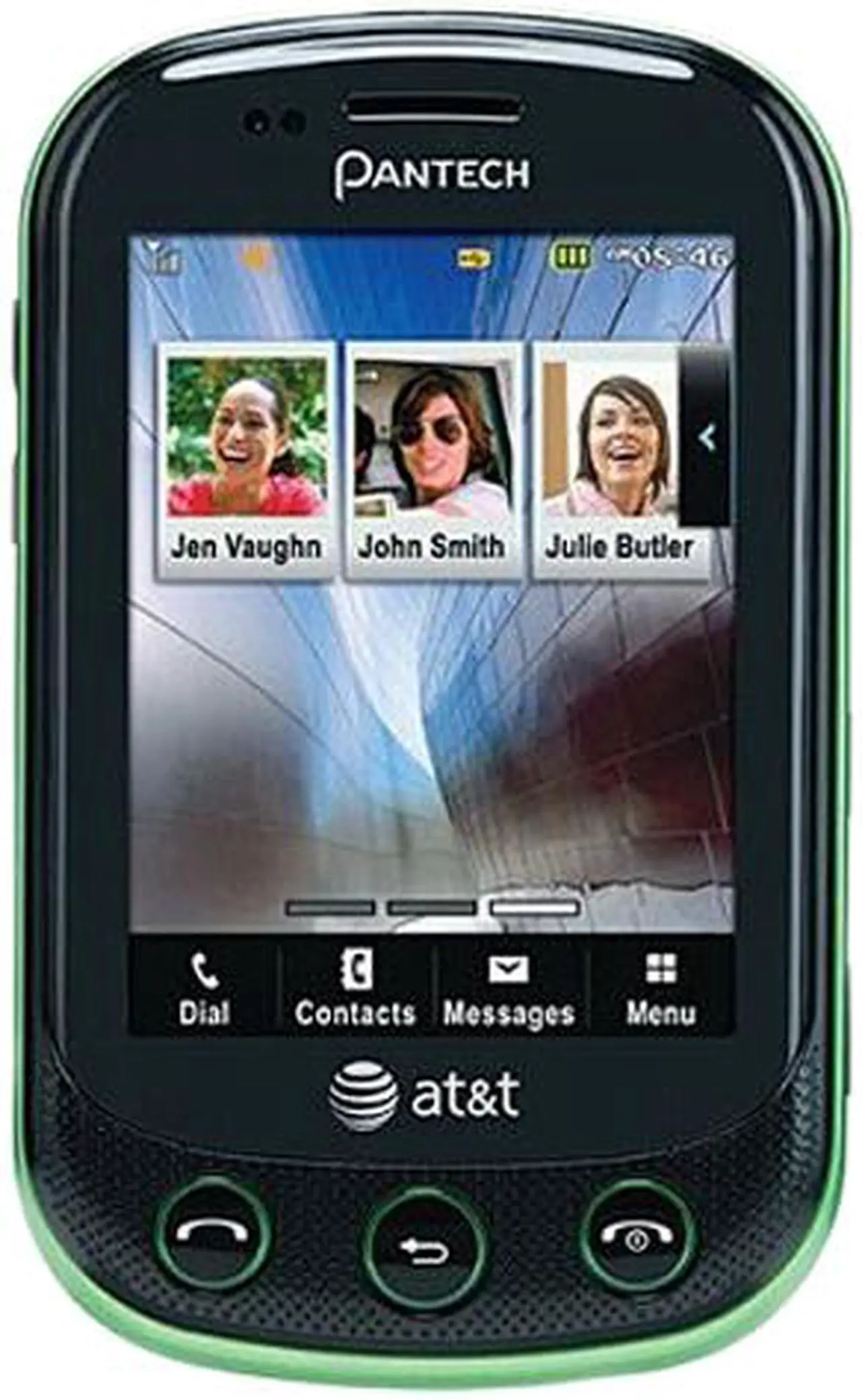 PANTECH Pursuit 2 P6010 Unlocked GSM Slider Cell Phone 2.8" Green ...
