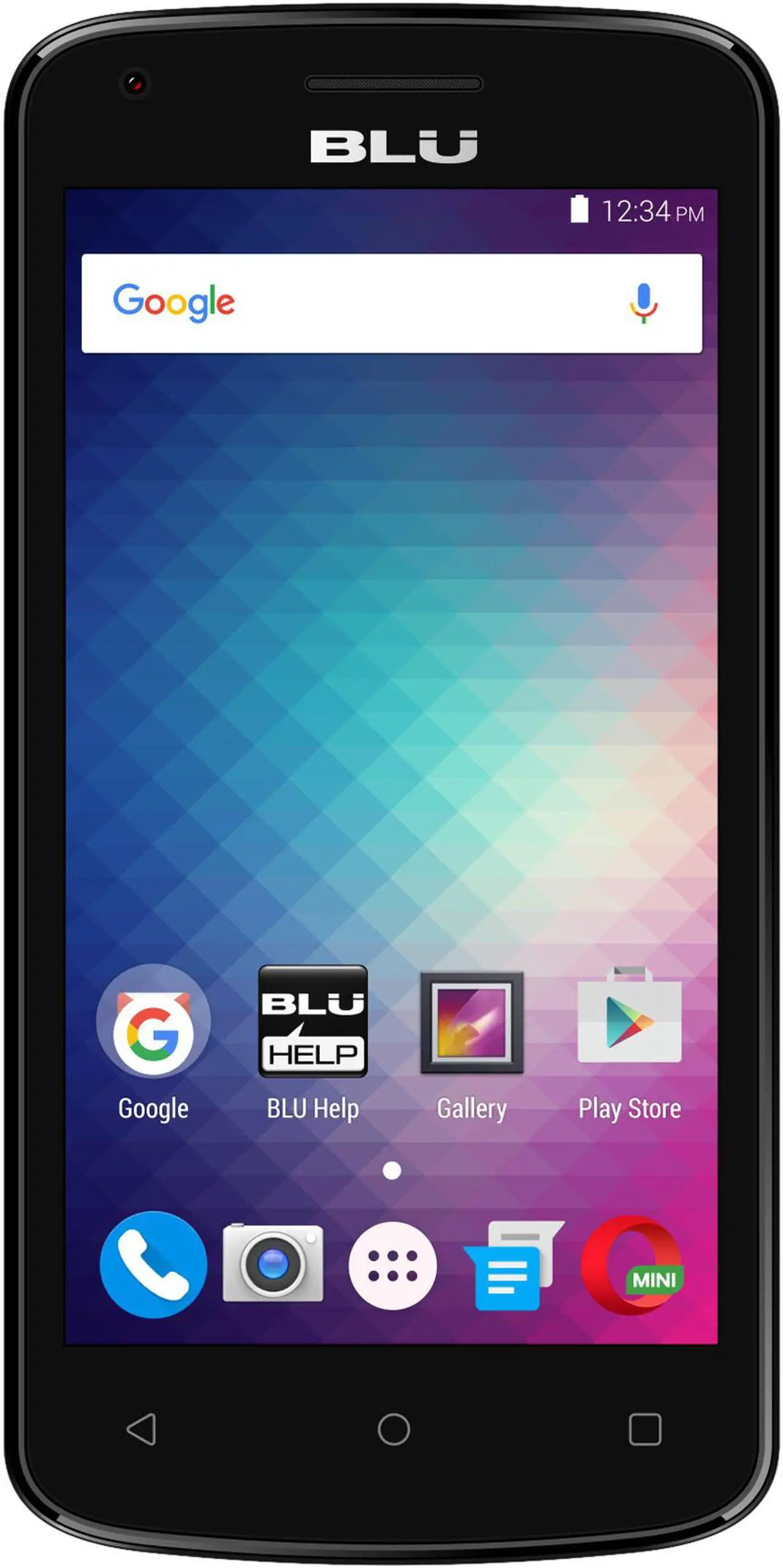 Blu Neo X Mini N150U 3G Unlocked GSM Quad-Core Android Phone 4.5" Black ...