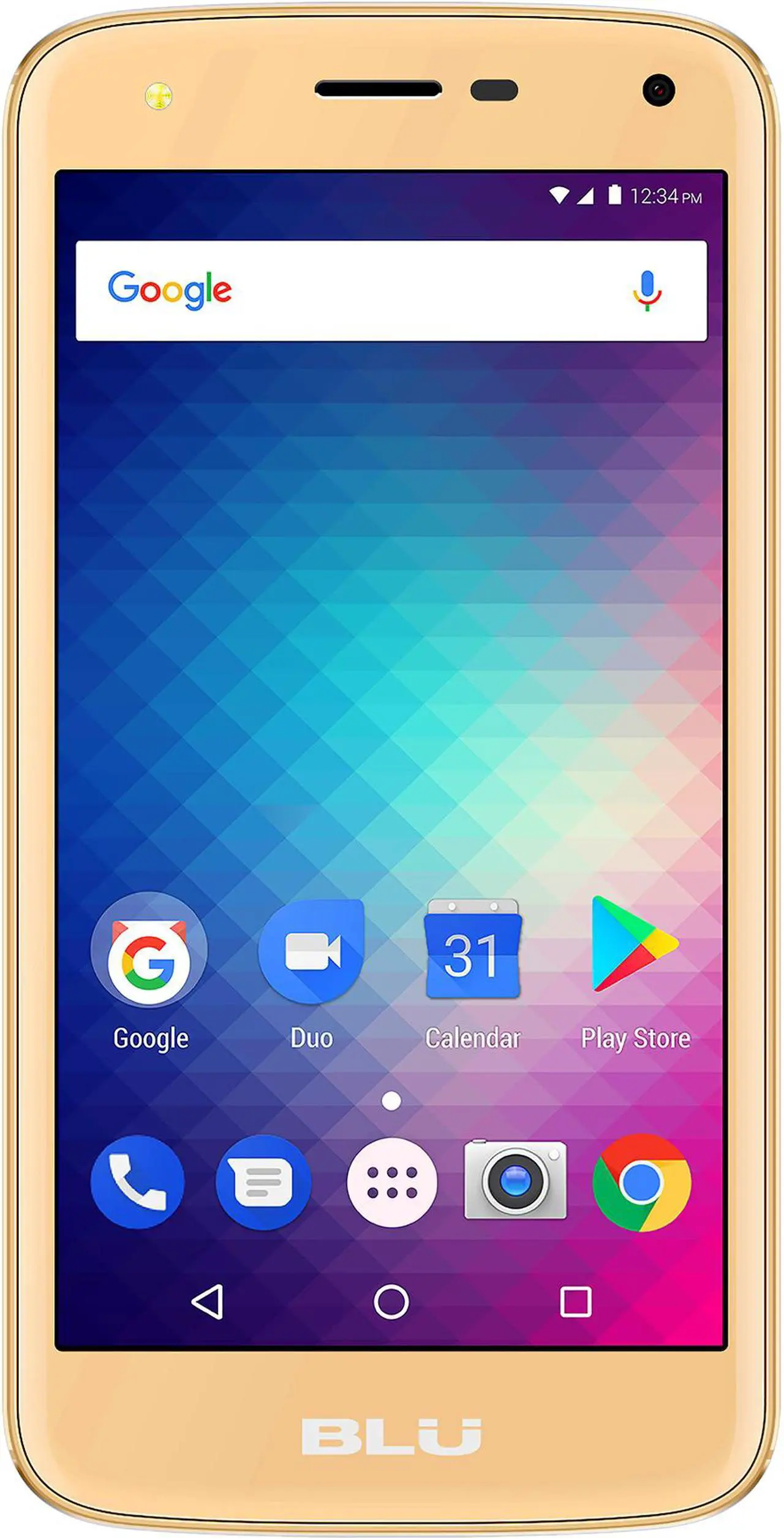 Blu C5 3G Unlocked Cell Phone 5" Gold 8GB 512MB RAM - Newegg.com