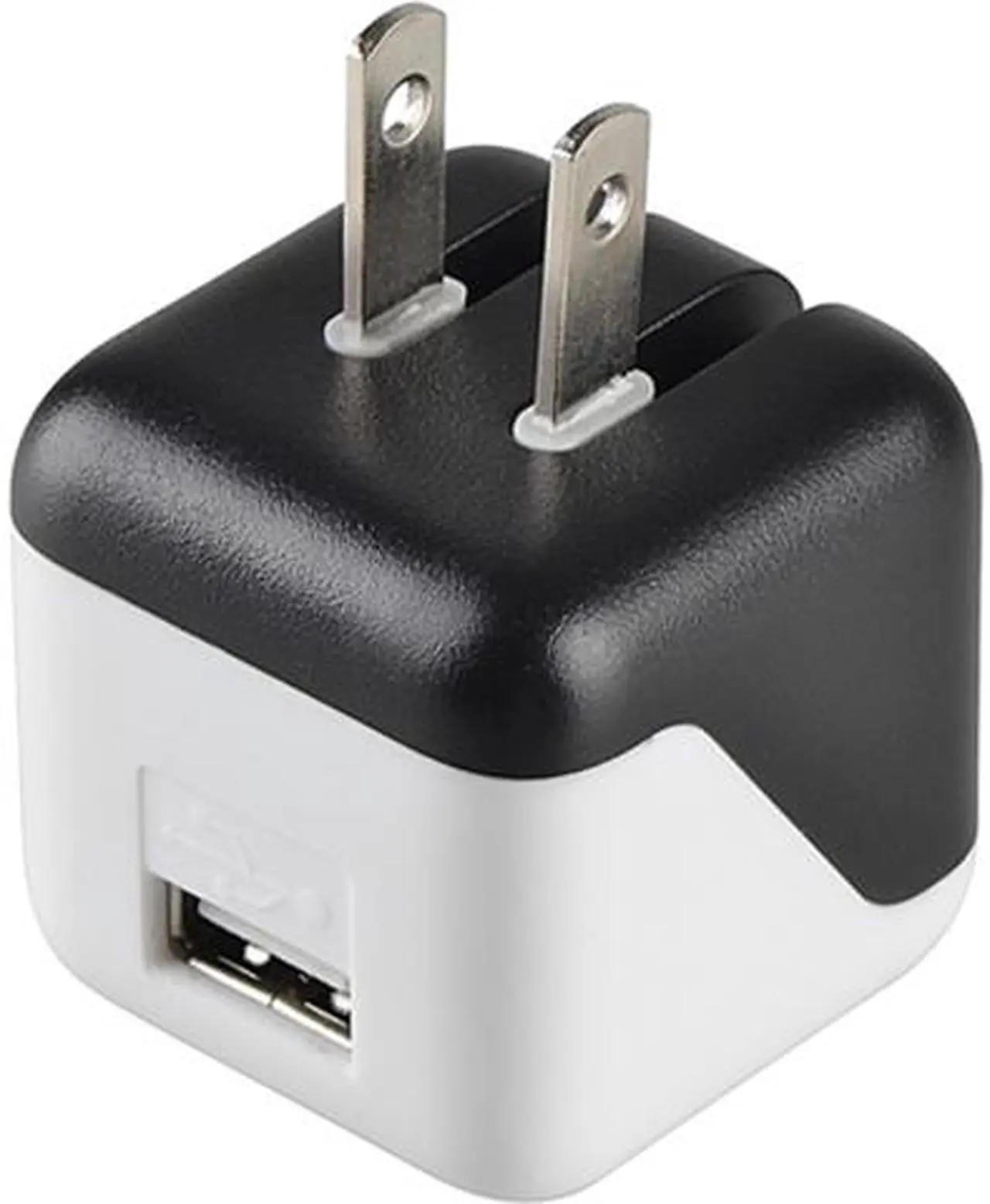 Insten 1830437 Black/White 2.1A USB Portable Home Wall AC Travel ...
