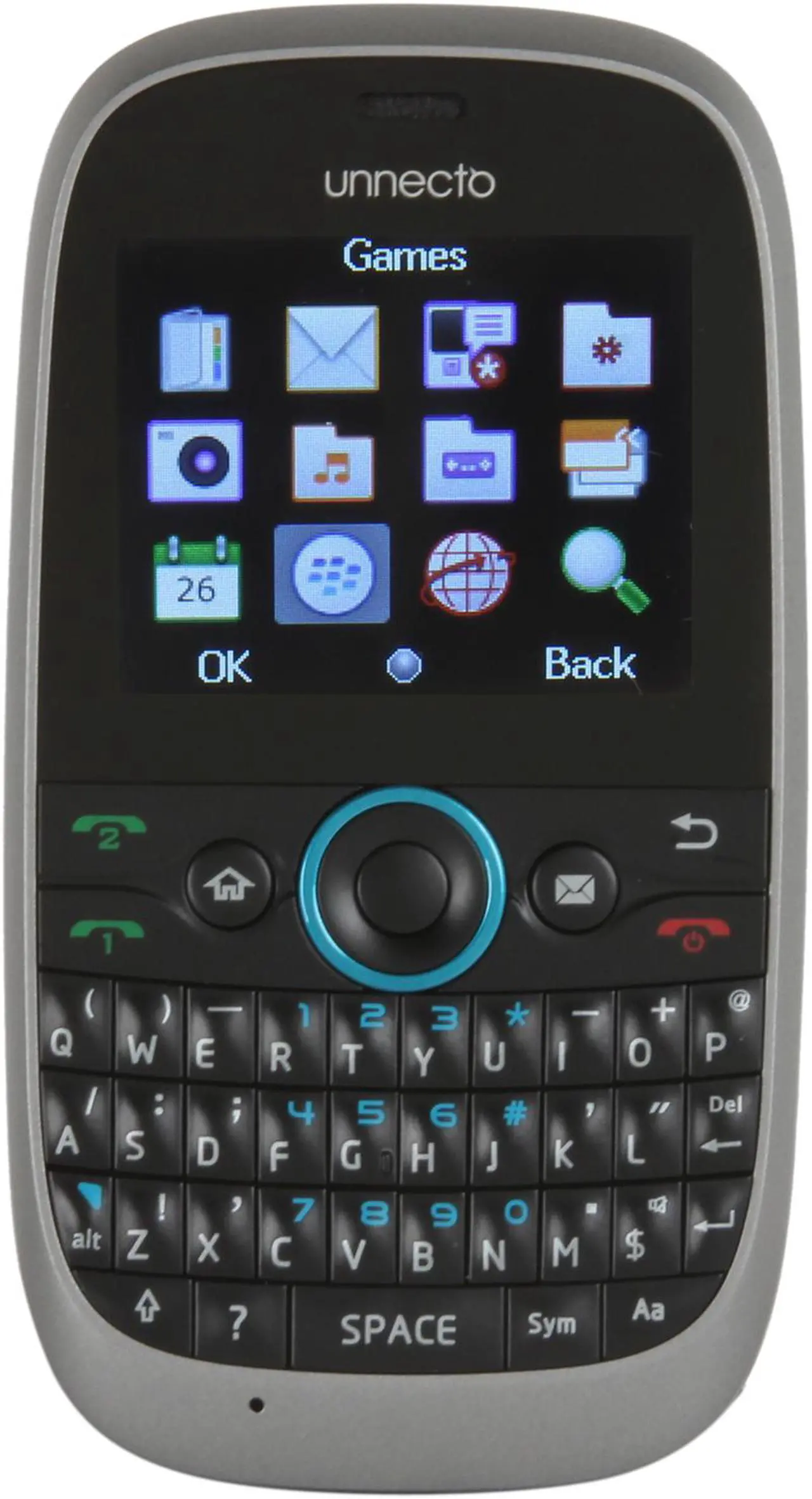 Unnecto PEBBLE Unlocked Cell Phone w/ Dual Sim 2.0" Black 64 MB ...