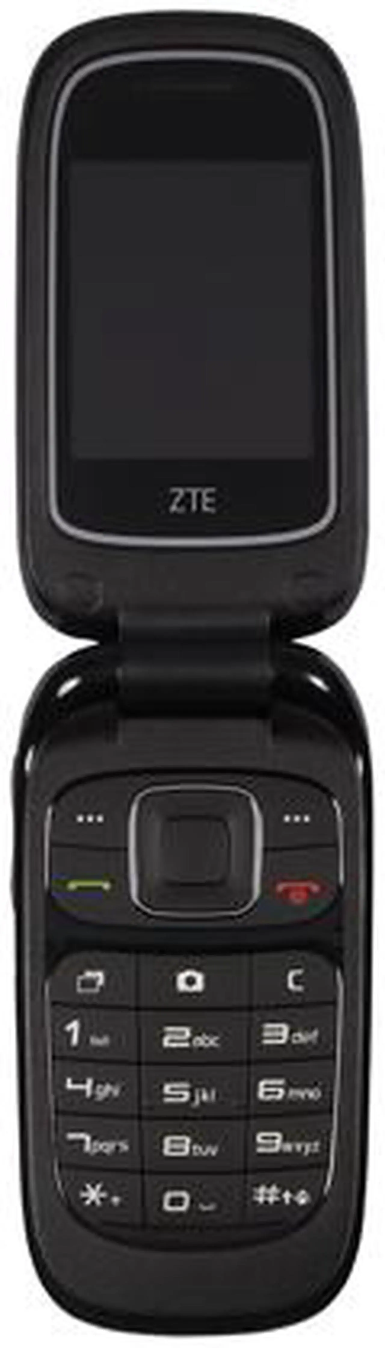 ZTE Z223 Black AT&T Gophone Flip Phone - Newegg.com
