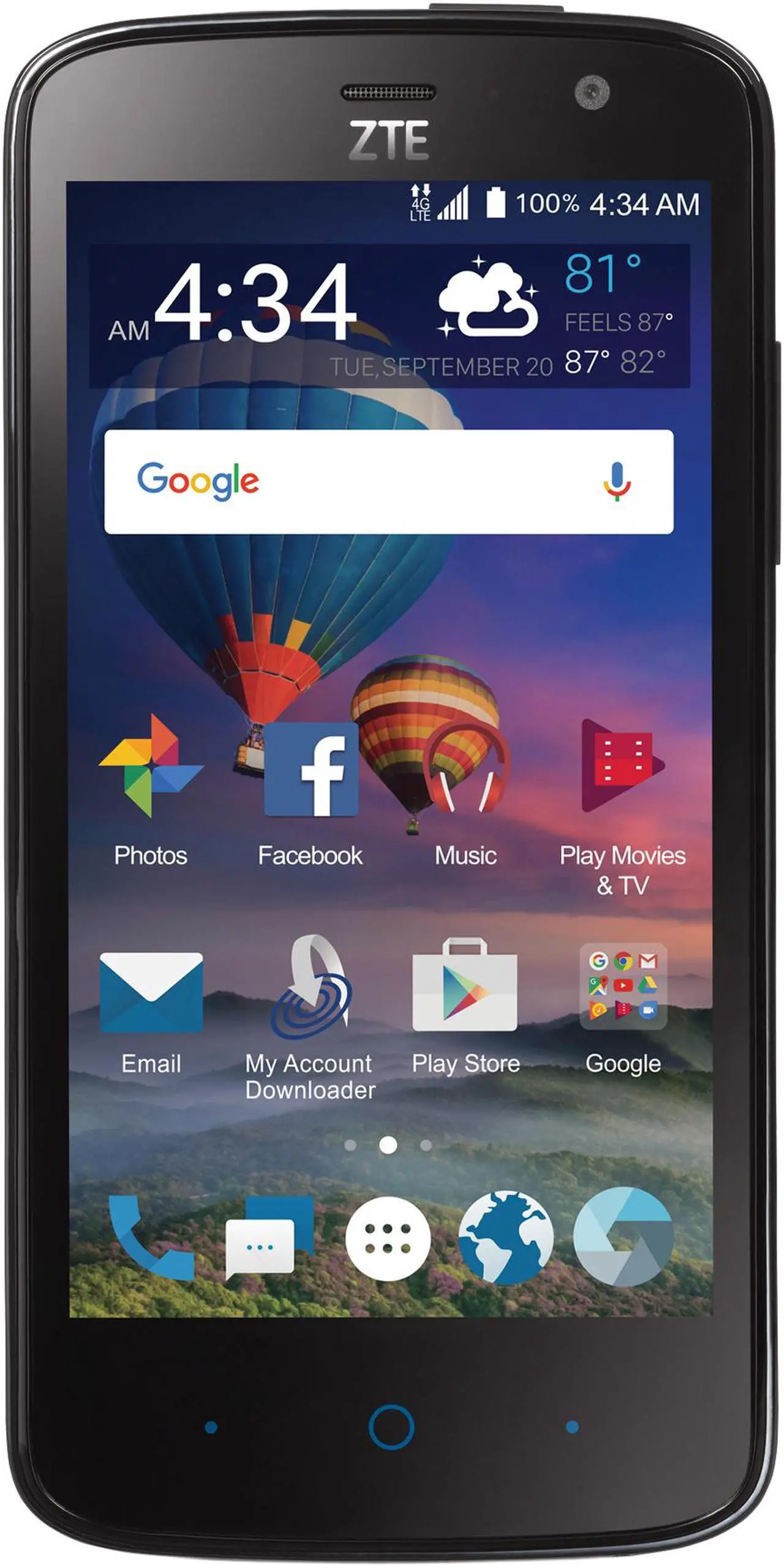 TracFone ZTE Majesty ProPlus 4G LTE Prepaid Smartphone - Newegg.com