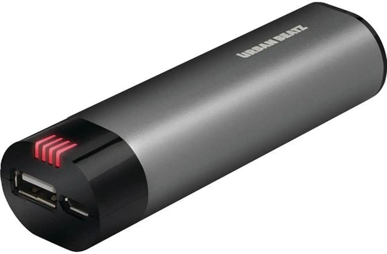 Urban Beatz Titanium 2200 mAh Jump Pack Aluminum Power Bank UB-PB202 ...