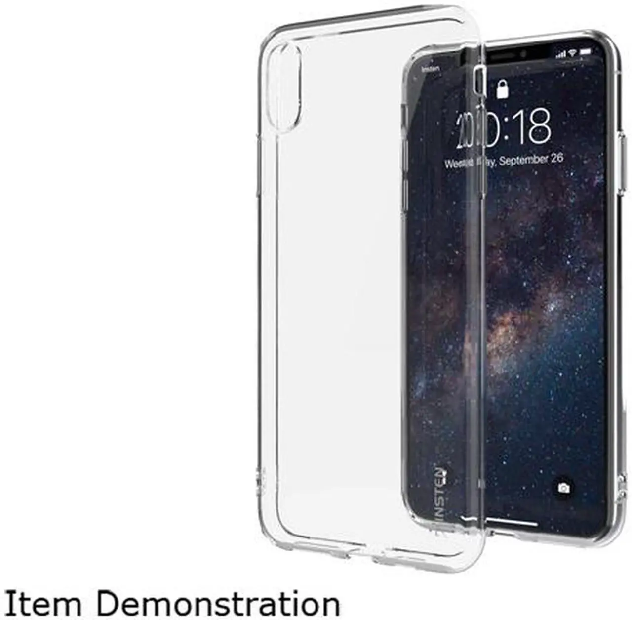 Insten Crystal Clear Soft TPU Ultra Slim Back Cover with Transparent ...
