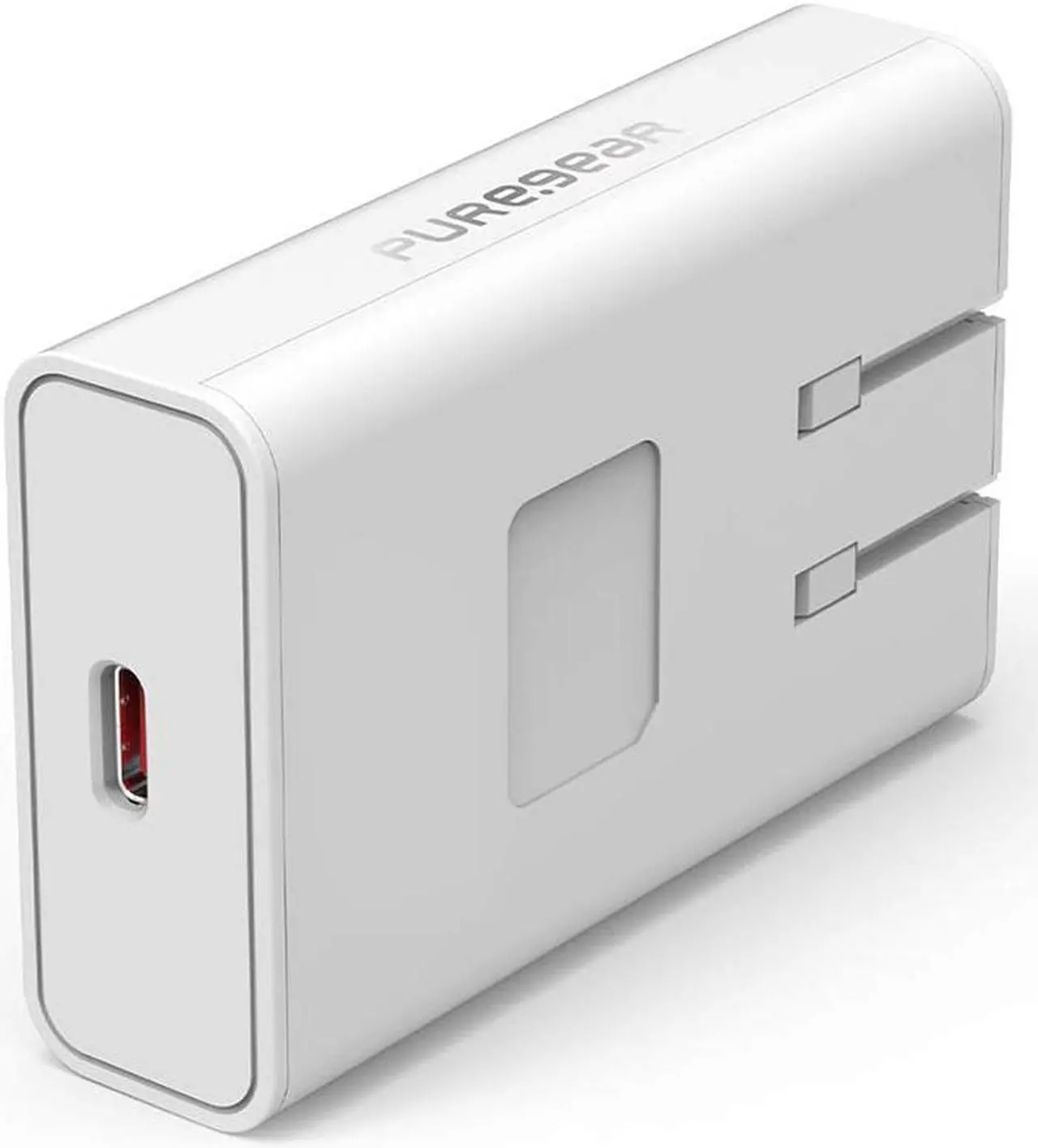 PureGear LightSpeed - 45W Single USB-C PD Wall Charger, White | 63499PG ...