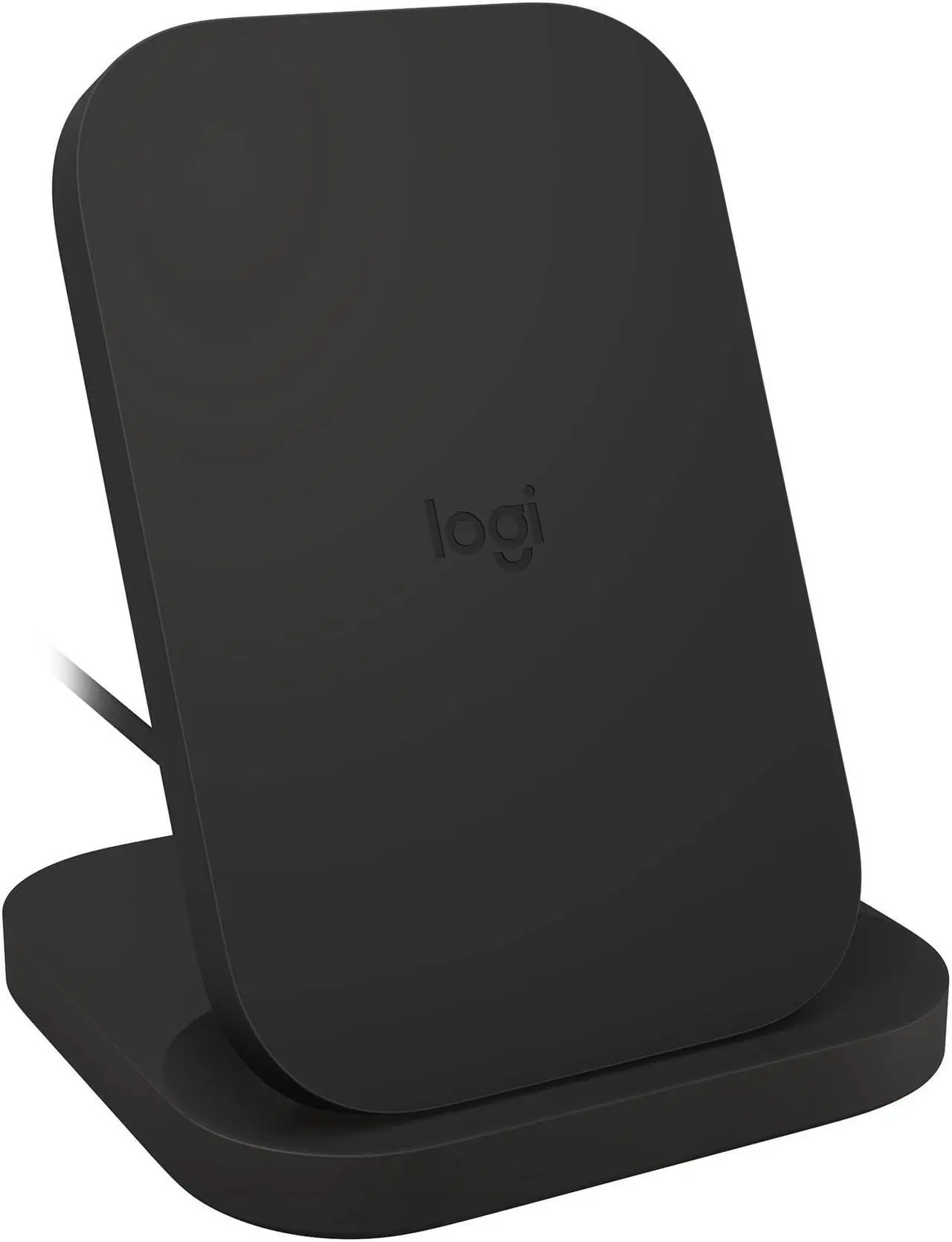 Logitech 950-000042 POWERED Stand Black Qi Wireless Charger - Newegg.com