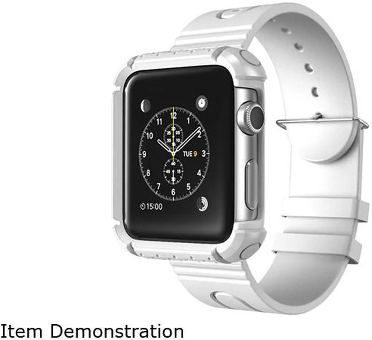 i-Blason White Apple Watch 42 mm Rugged Protective Case with Wristband ...