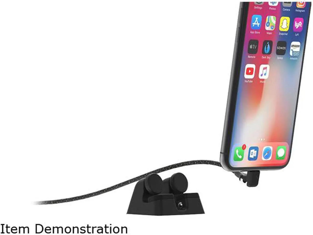 Elevation Lab EC-100-3 CordDock Black for iPhone 3-Pack - Newegg.com