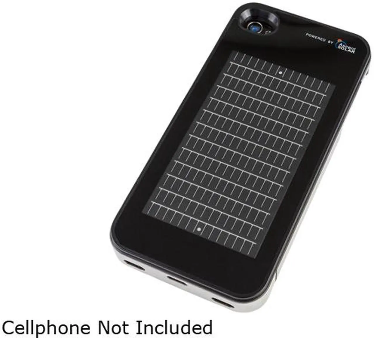 EnerPlex SFI-1400-BK Solar Powered Phone Case for iPhone 4 / 4S ...