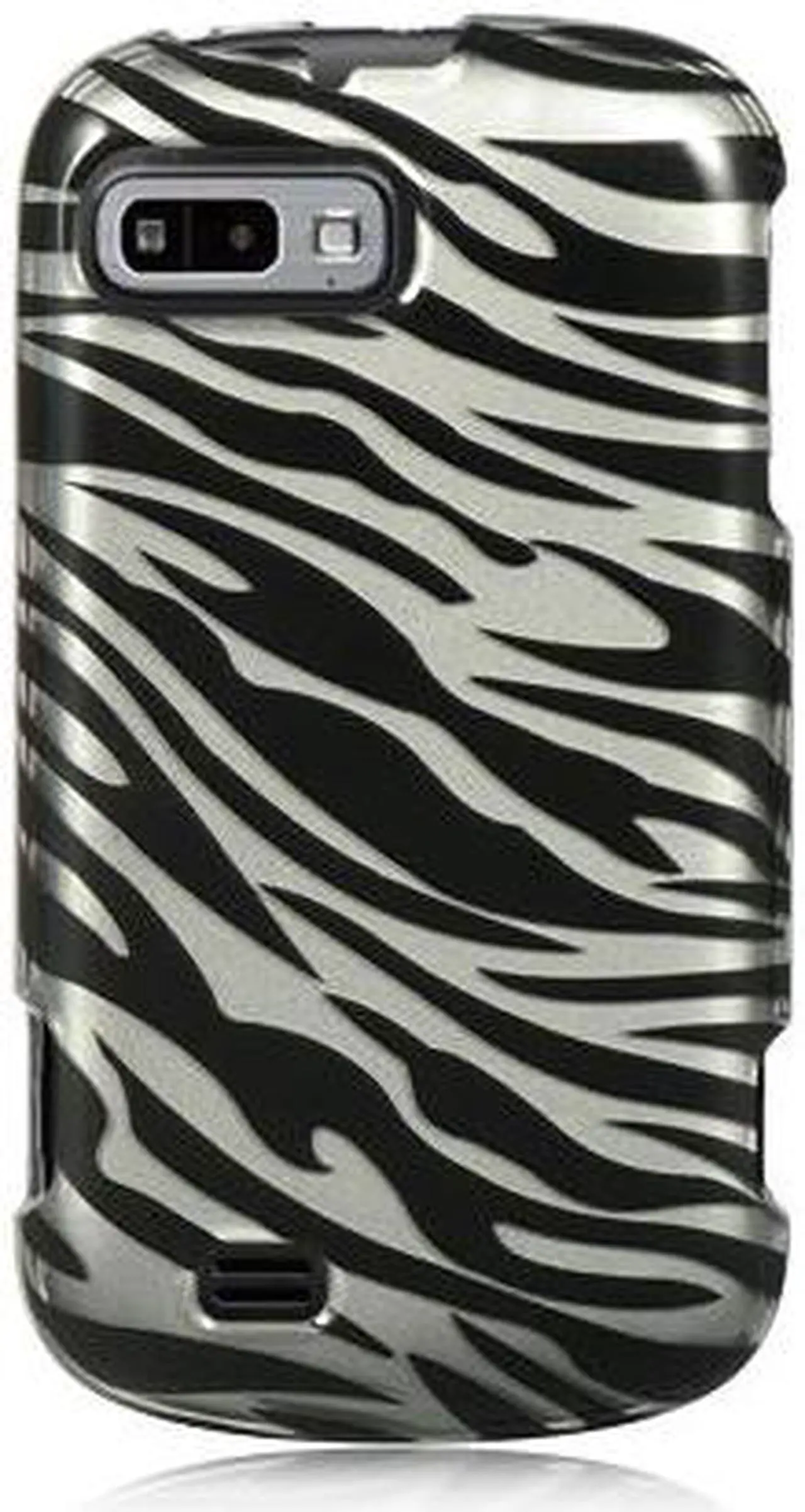 ZTE Fury Silver Zebra Design Crystal Case - Newegg.com
