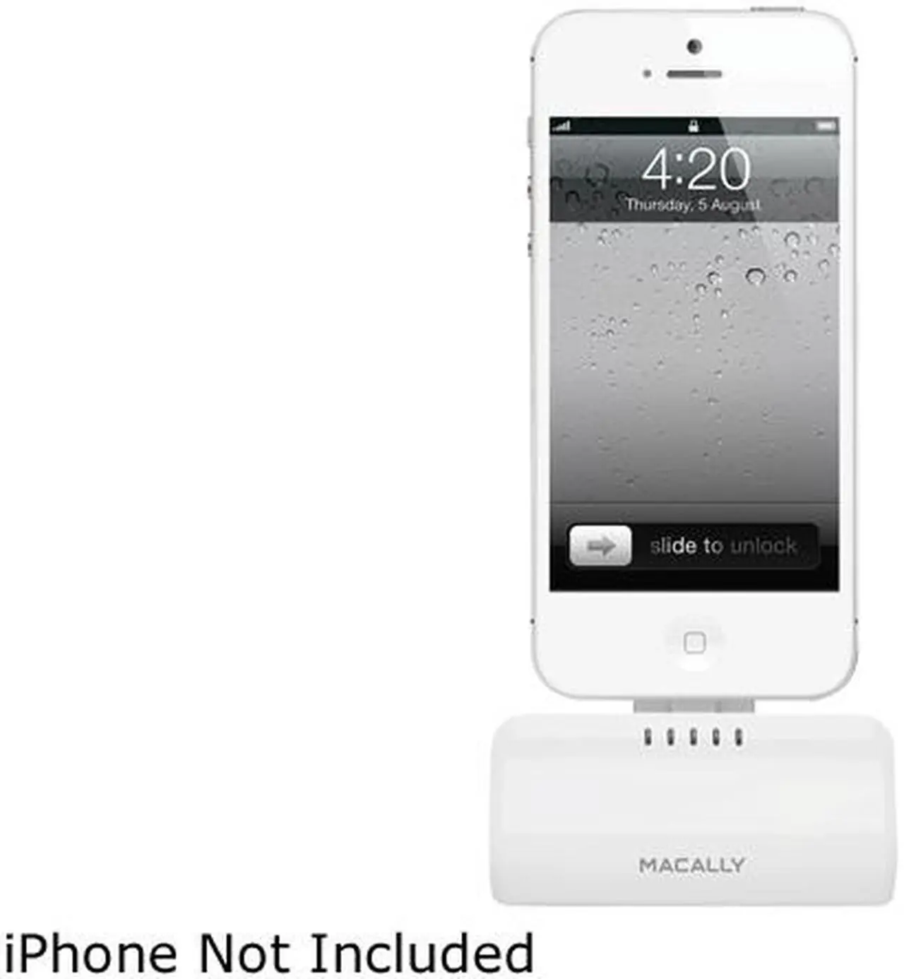 Macally White 2600 mAh Portable Battery Charger MBP26L - Newegg.com
