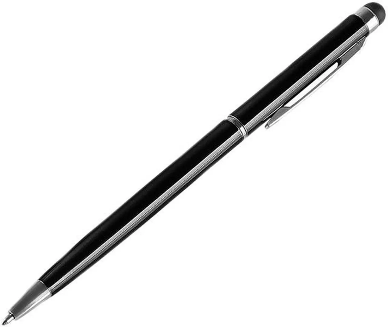 Insten Black 2-in-1 Capacitive Touch Screen Stylus Ballpoint Pen ...