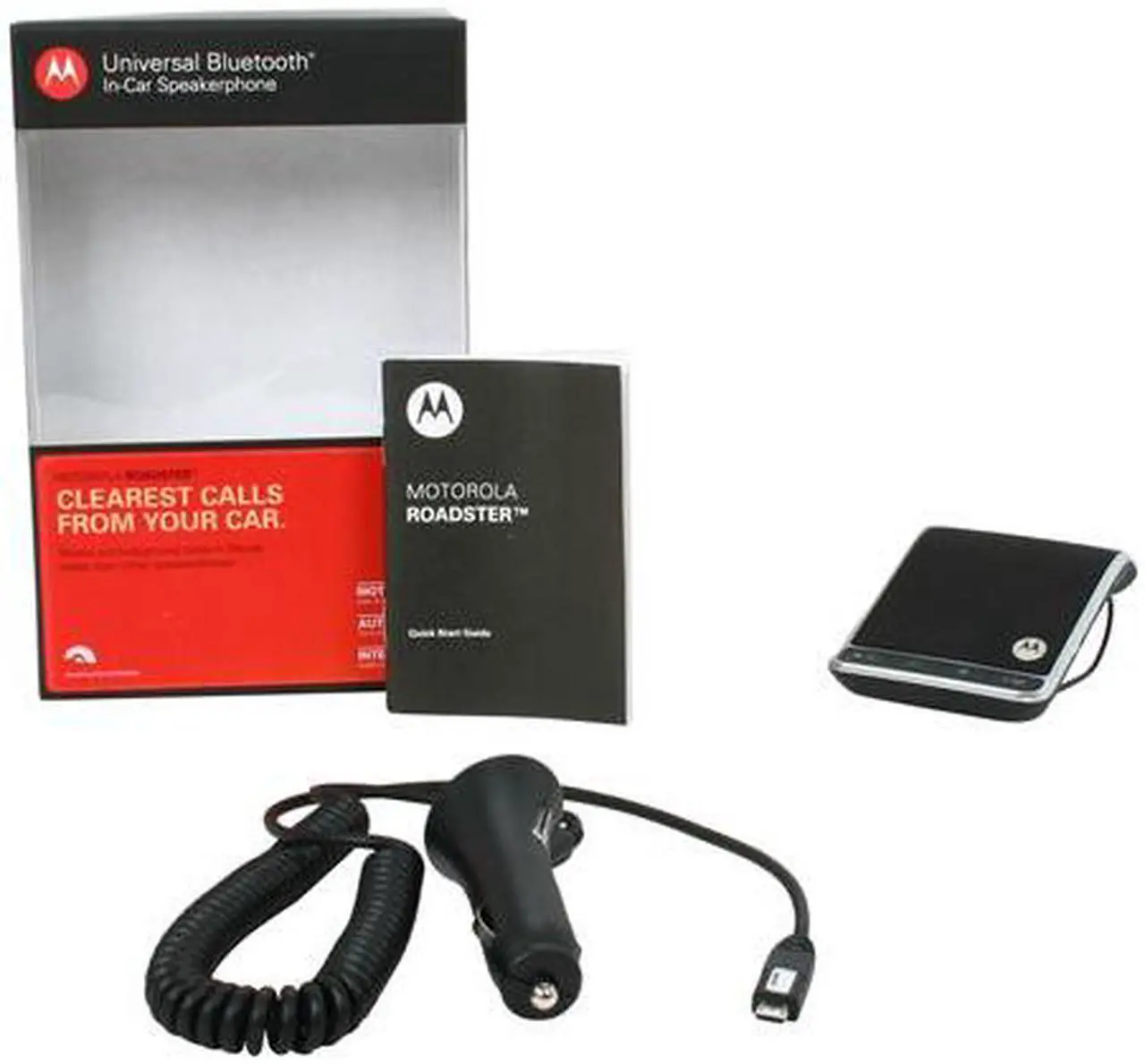 MOTOROLA Roadster In-car Speakerphone with MotoSpeak / Stream Audio to ...