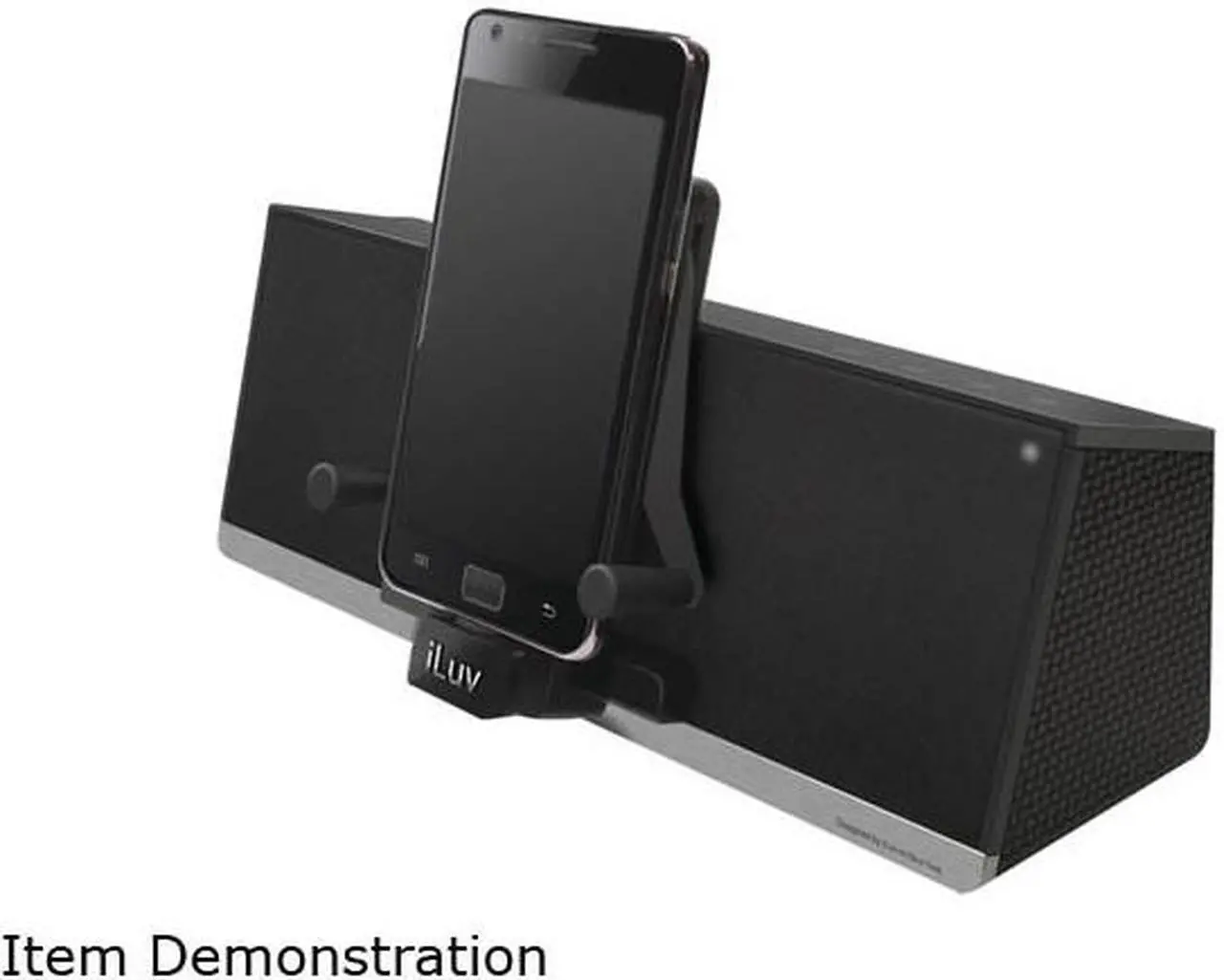 iLuv MobiDock Black 3.5mm Stereo Speaker Dock for Smartphones and ...