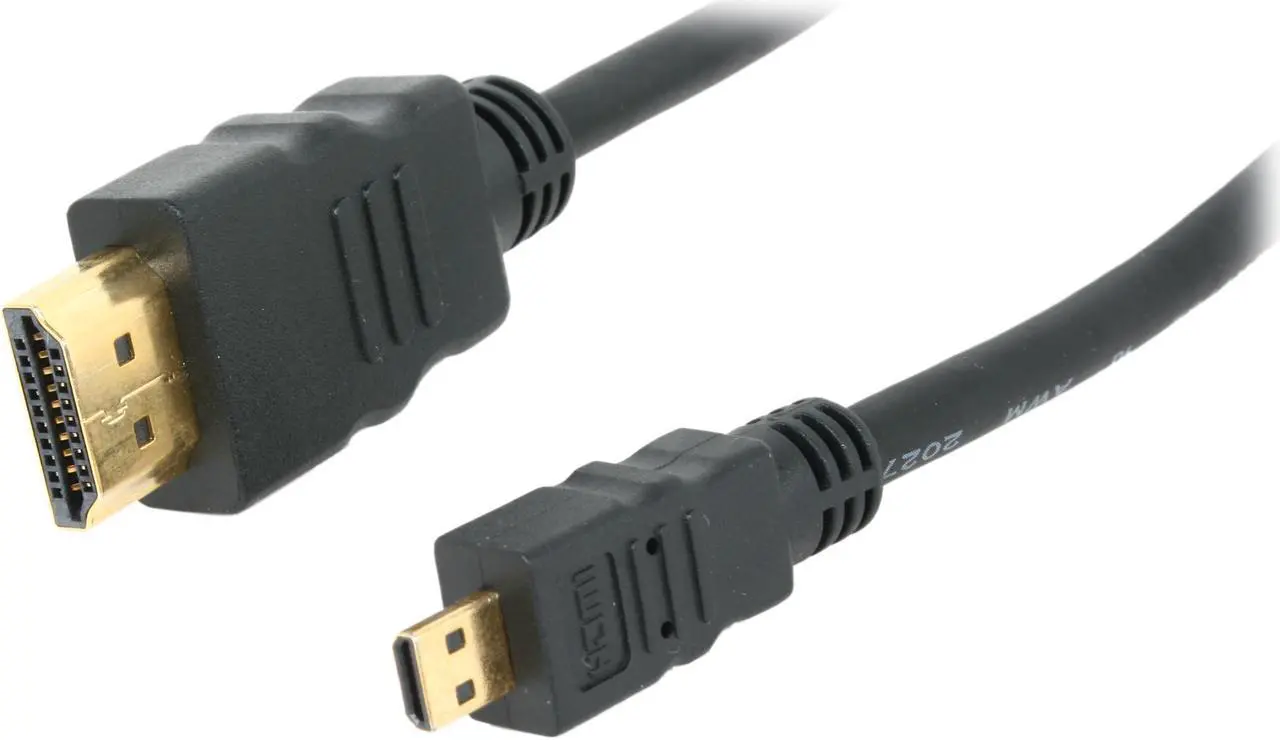 Trident 3 Feet Micro HDMI Cable MHD-HD-3 - Newegg.com