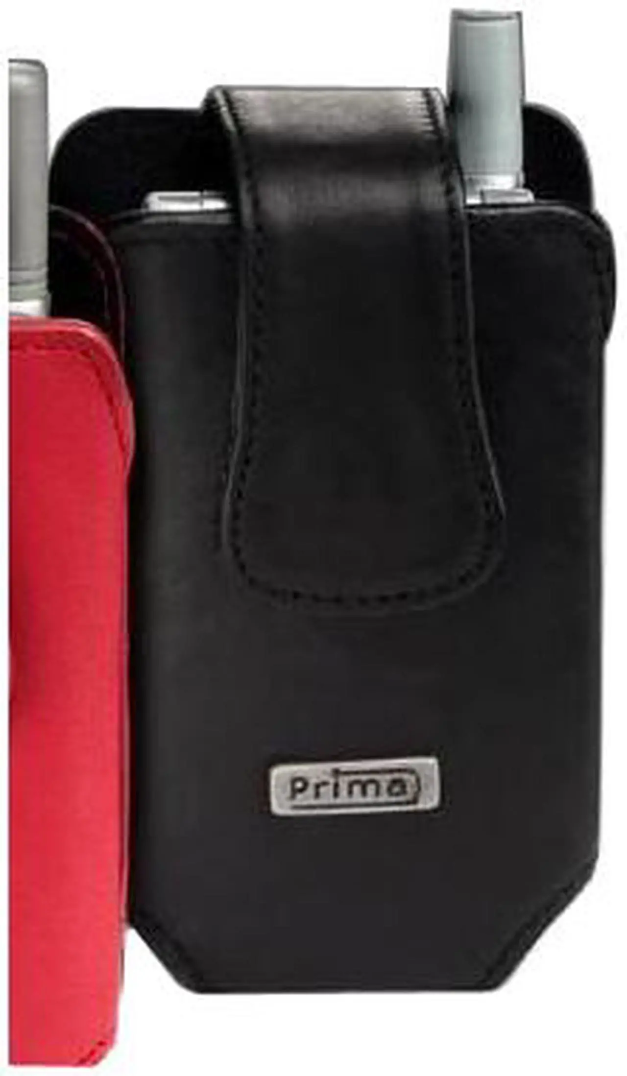 Prima Black UNIVERSAL VERTICAL STYLE PREMIUM LEATHER CASE FOR CELL ...