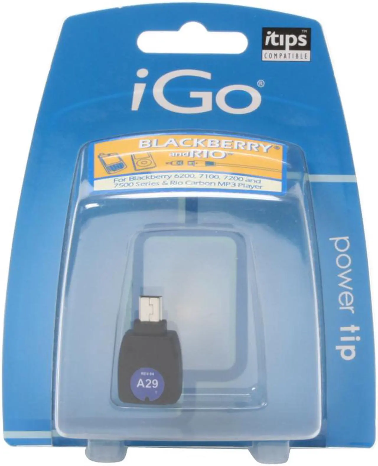 iGo Black Power Tip For Cellphone and MP3 Player A29 - Newegg.com