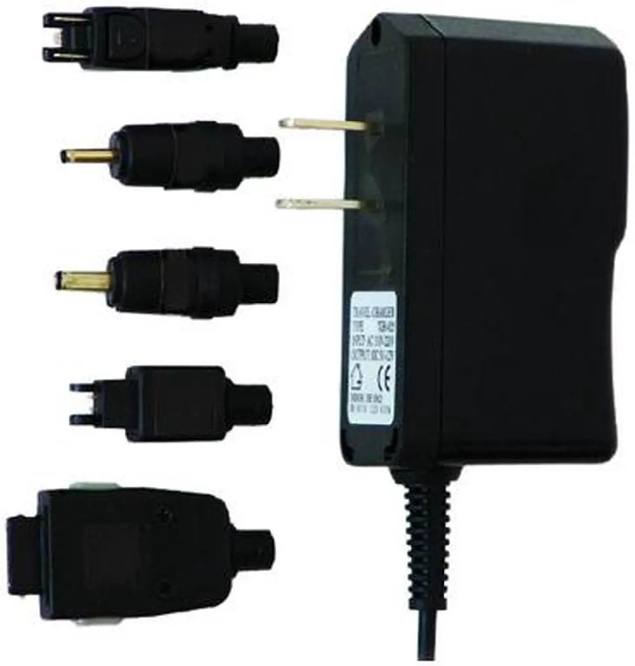 MIZCO Black Travel Charger Universal Multi Connector (ACPA) - Newegg.com