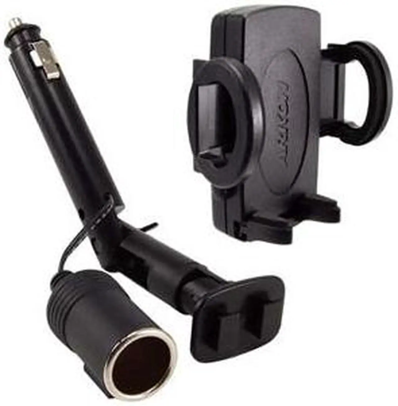 ARKON Black Universal Lighter Socket with Power Outlet Mount Kit SM321 ...