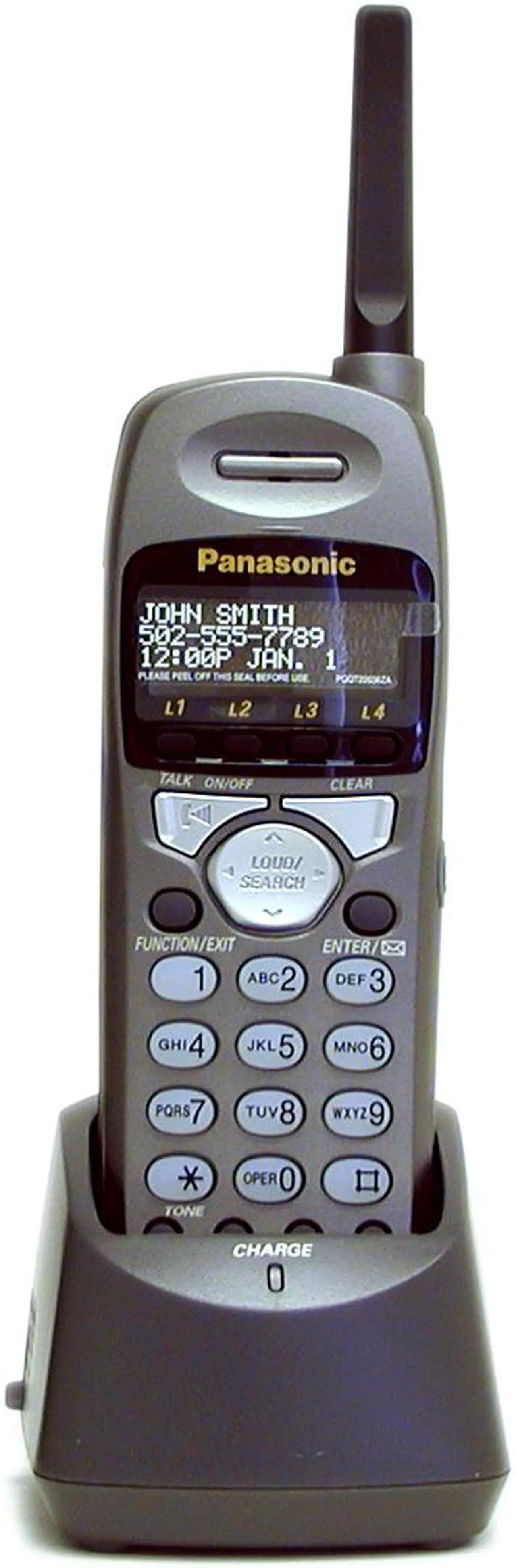 Panasonic KX-TG4000B 2.4 GHz FHSS 1X Handsets Cordless Phone - Newegg.com