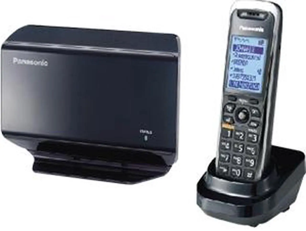 Panasonic KX-TGP500B04 1.9 GHz DECT 6.0 1X Handsets Cordless Phone ...