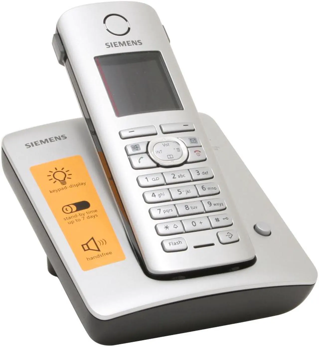 SIEMENS S450 1.9 GHz Digital DECT 6.0 1X Handsets Cordless Phone ...