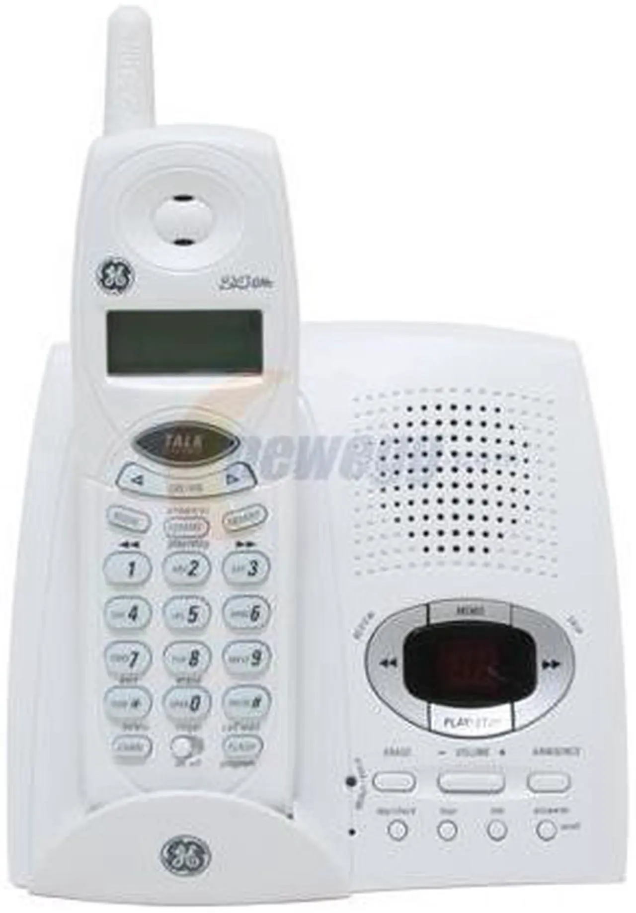 GE 27851GE1 2.4 GHz 1X Handsets 2.4 GHz Cordless Phone with Answering ...