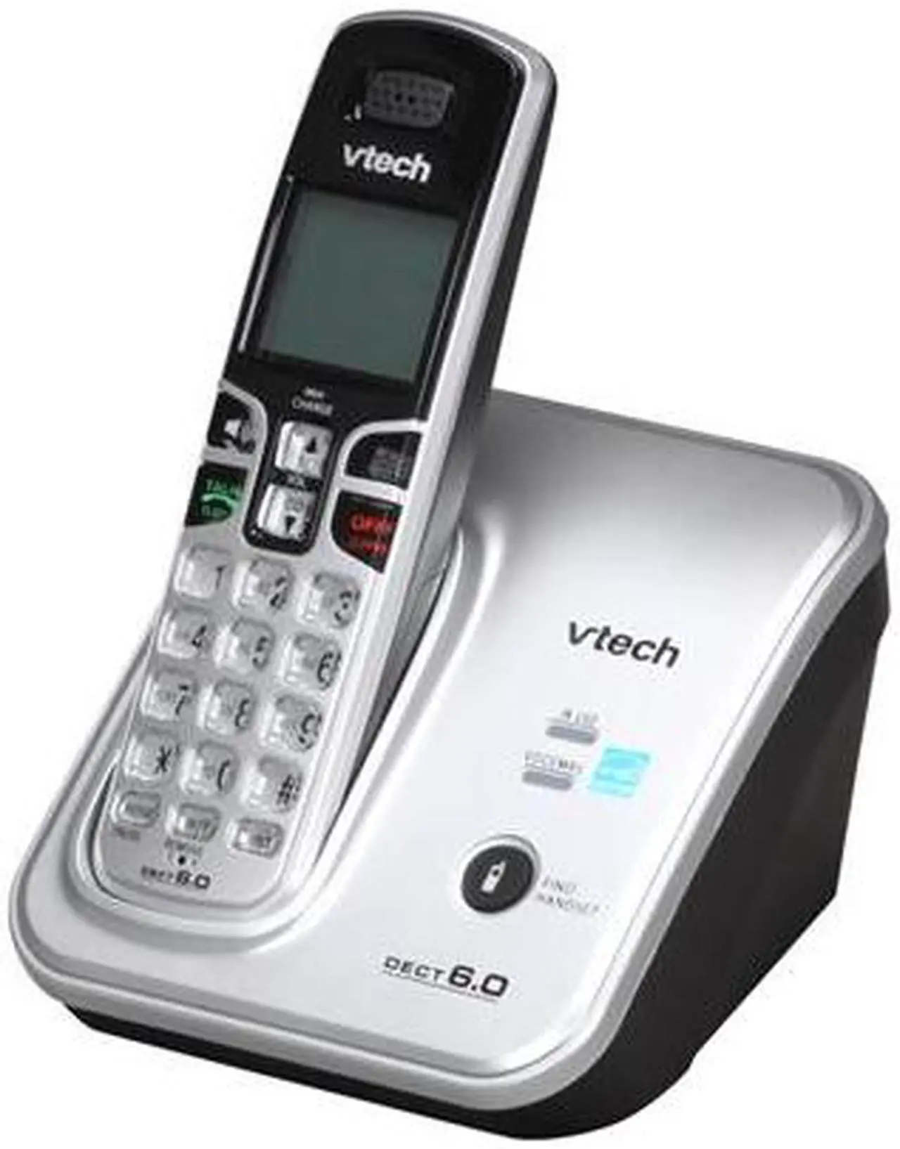Vtech CS6219 1.9 GHz Digital DECT 6.0 1X Handsets Cordless Phone ...