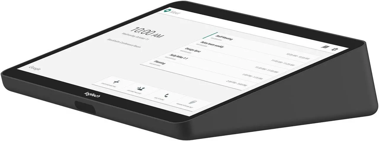 Logitech Large Google Meet Rooms with Tap + Rally Plus + Meet Compute ...