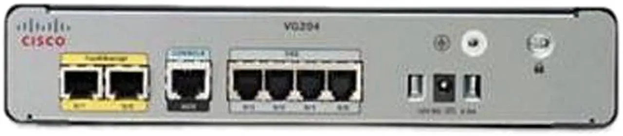 CISCO VG204XM Analog Voice Gateway - VoIP phone adapter - 10Mb LAN ...