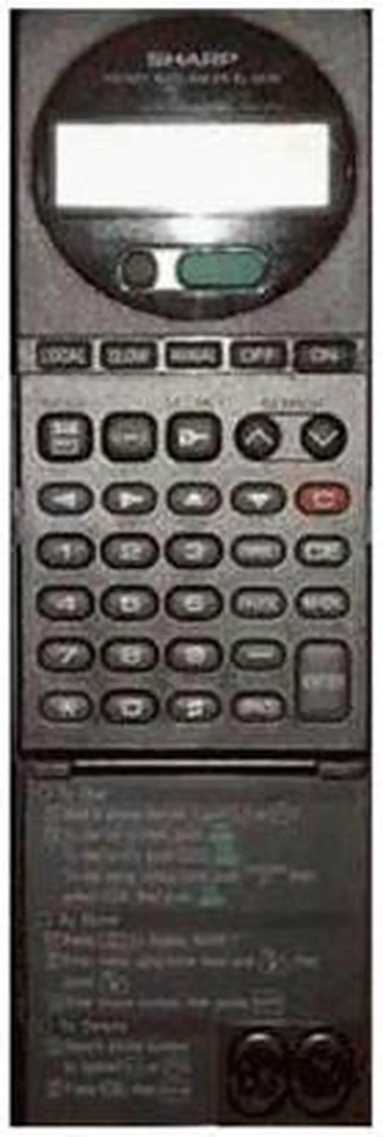 Sharp EL-6230 Dial Master 100 with Tone Dialing Function - Newegg.com