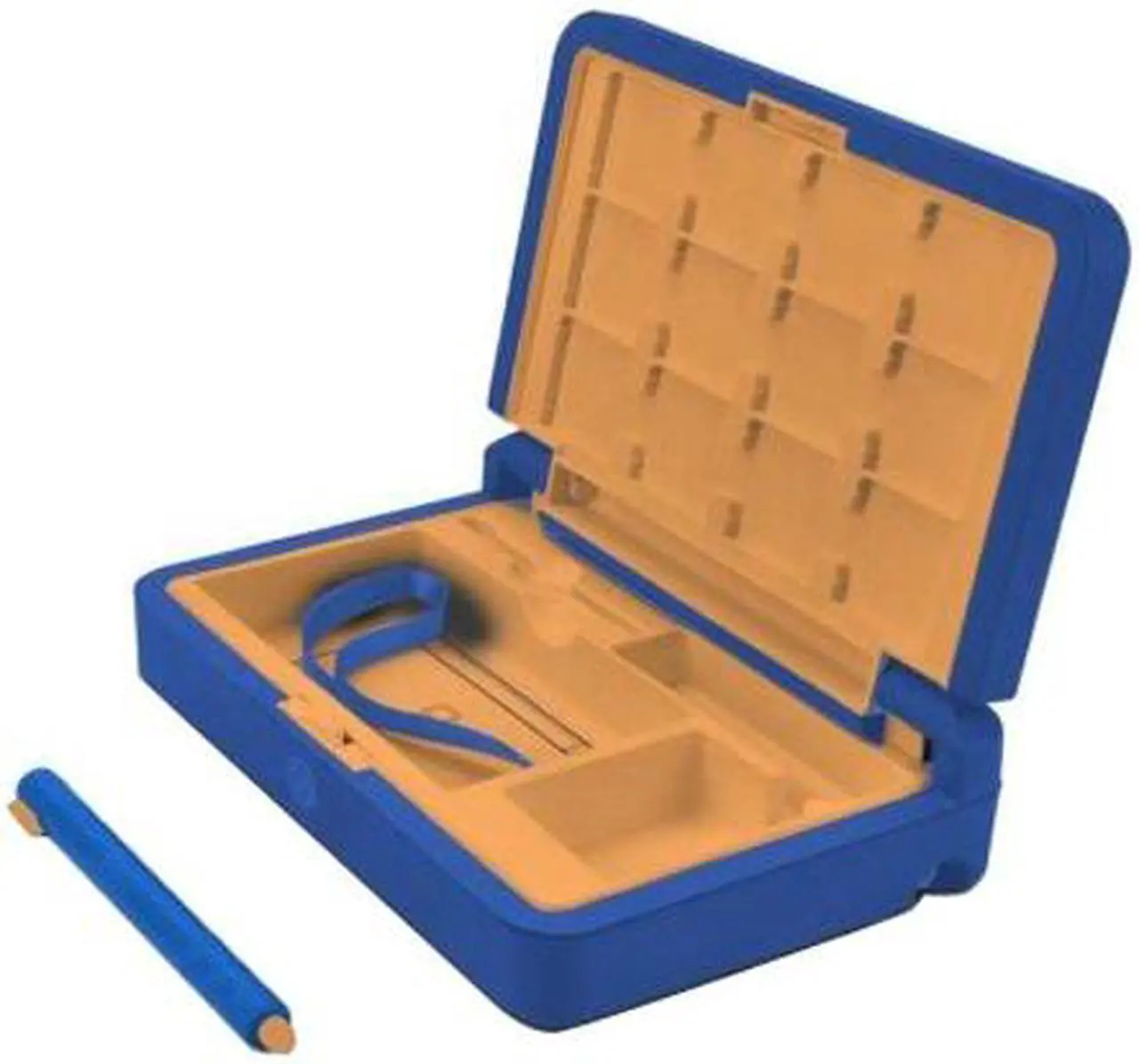 PELICAN DS Lite Nerf XL Case Blue/Orange - Newegg.com