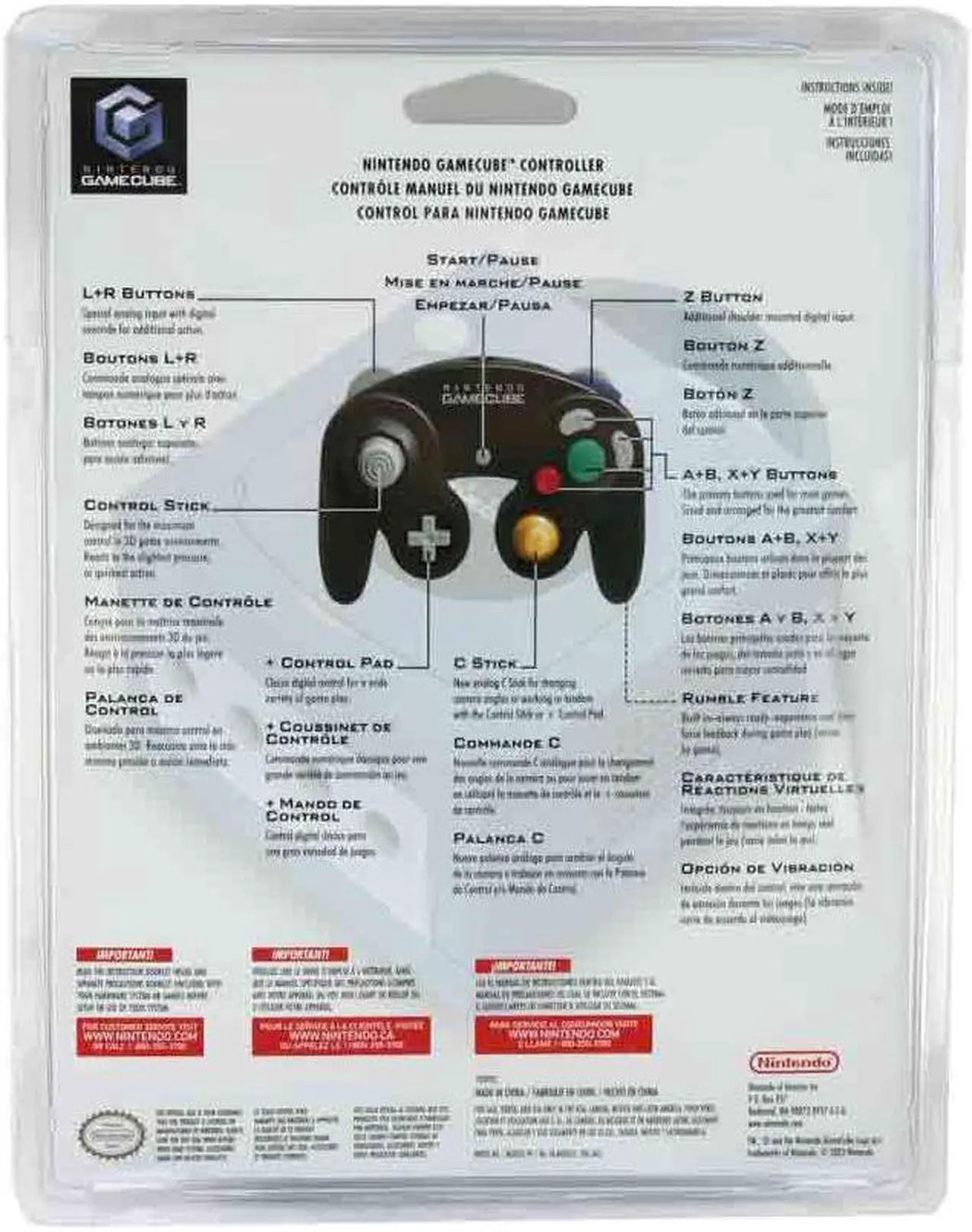 Nintendo Platinum Controller Gamecube - Newegg.com