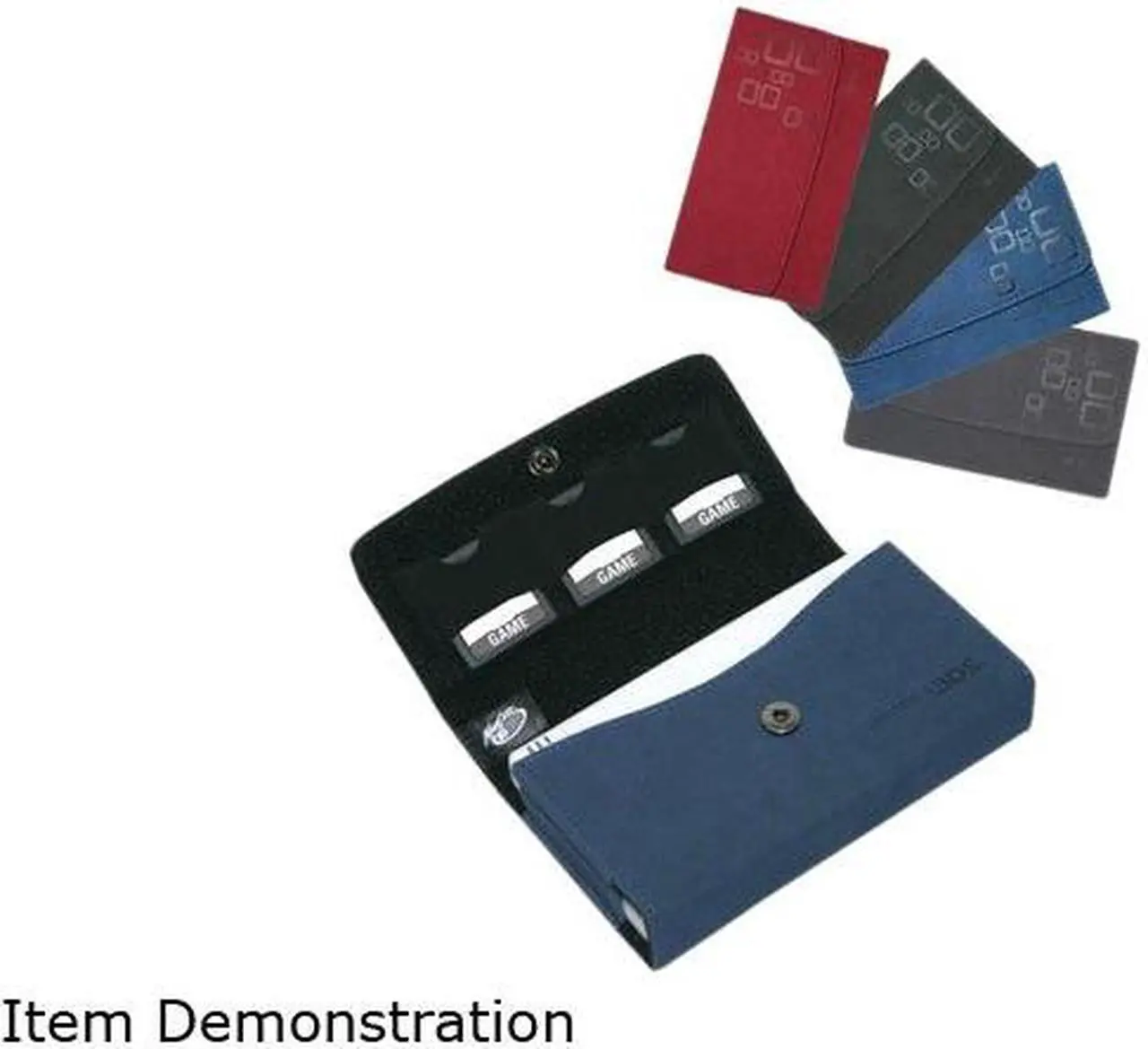 Mad Catz Microsuede Wallet for Nintendo 3DS - Blue - Newegg.com