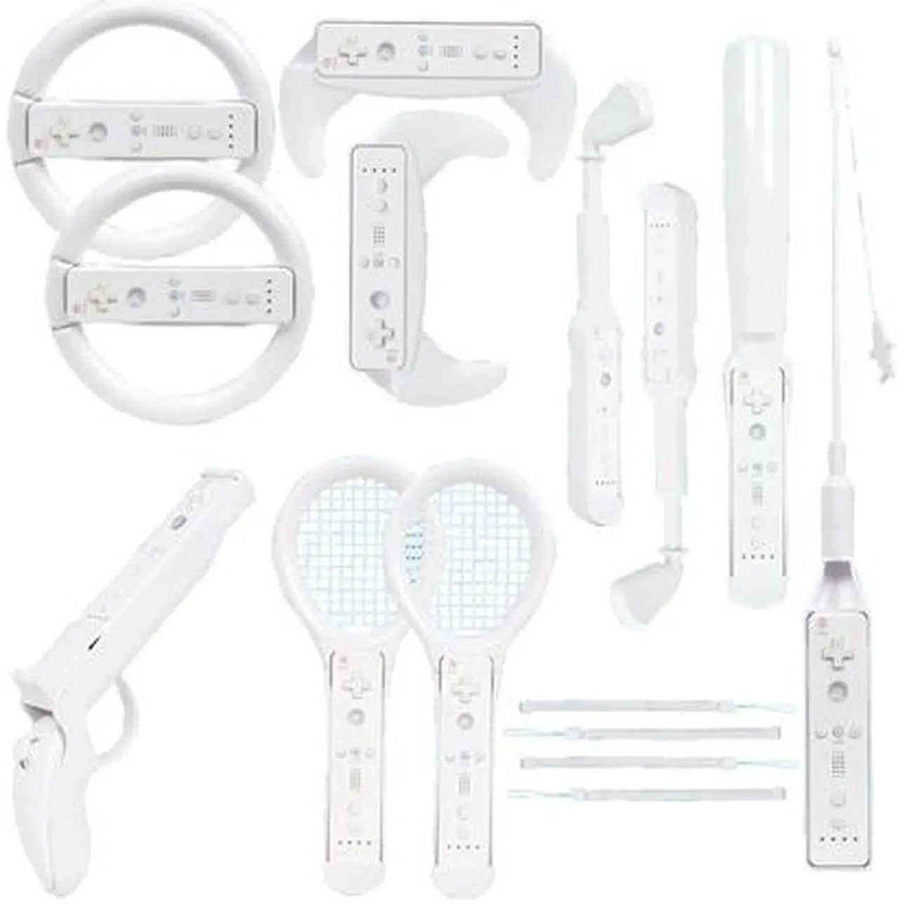intec Nintendo Wii 15 in 1 Family Pack White - Newegg.com